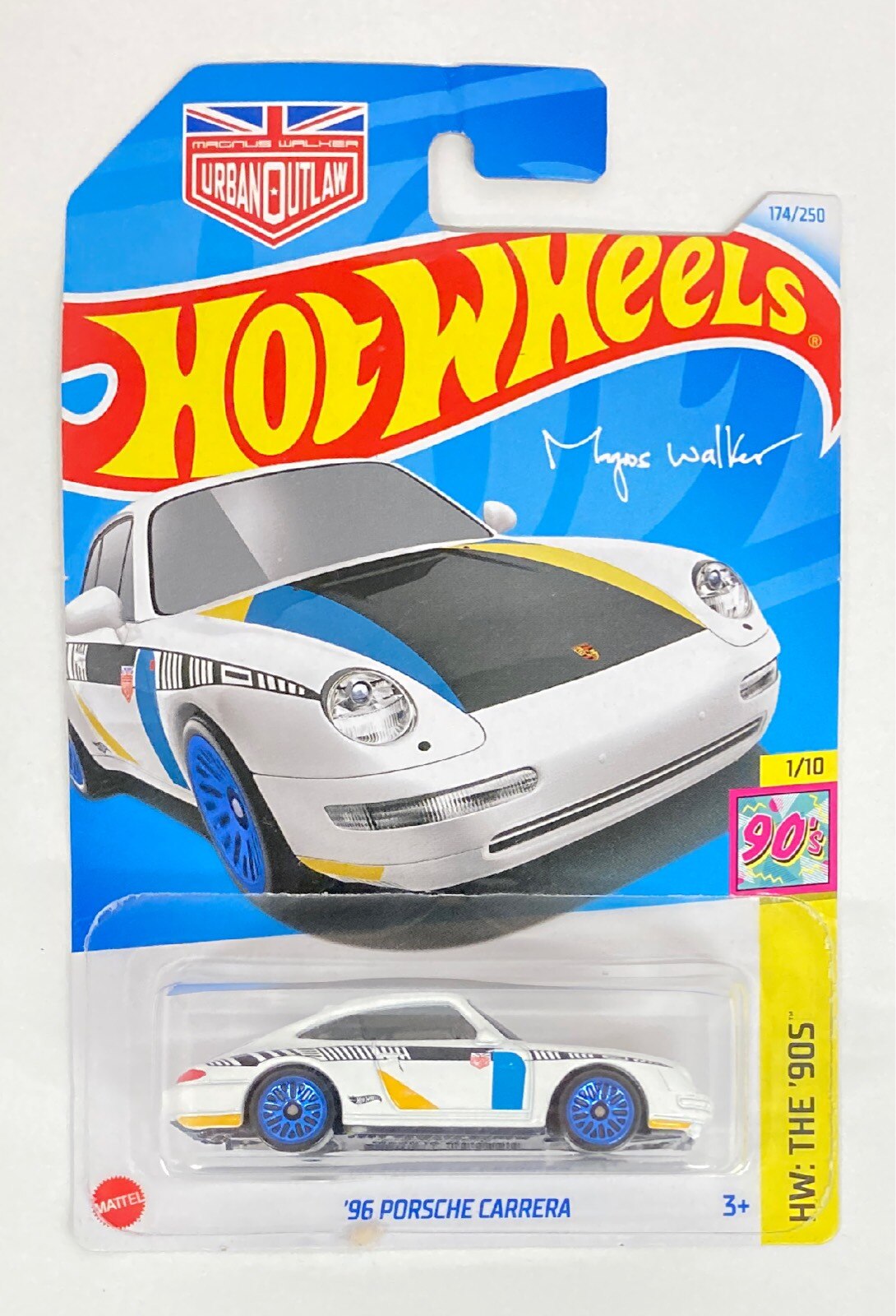 MATTEL HW:THE '90S 1/10 HOT WHEELS '96 PORSCHE CARRERA 174/250 | まんだらけ Mandarake