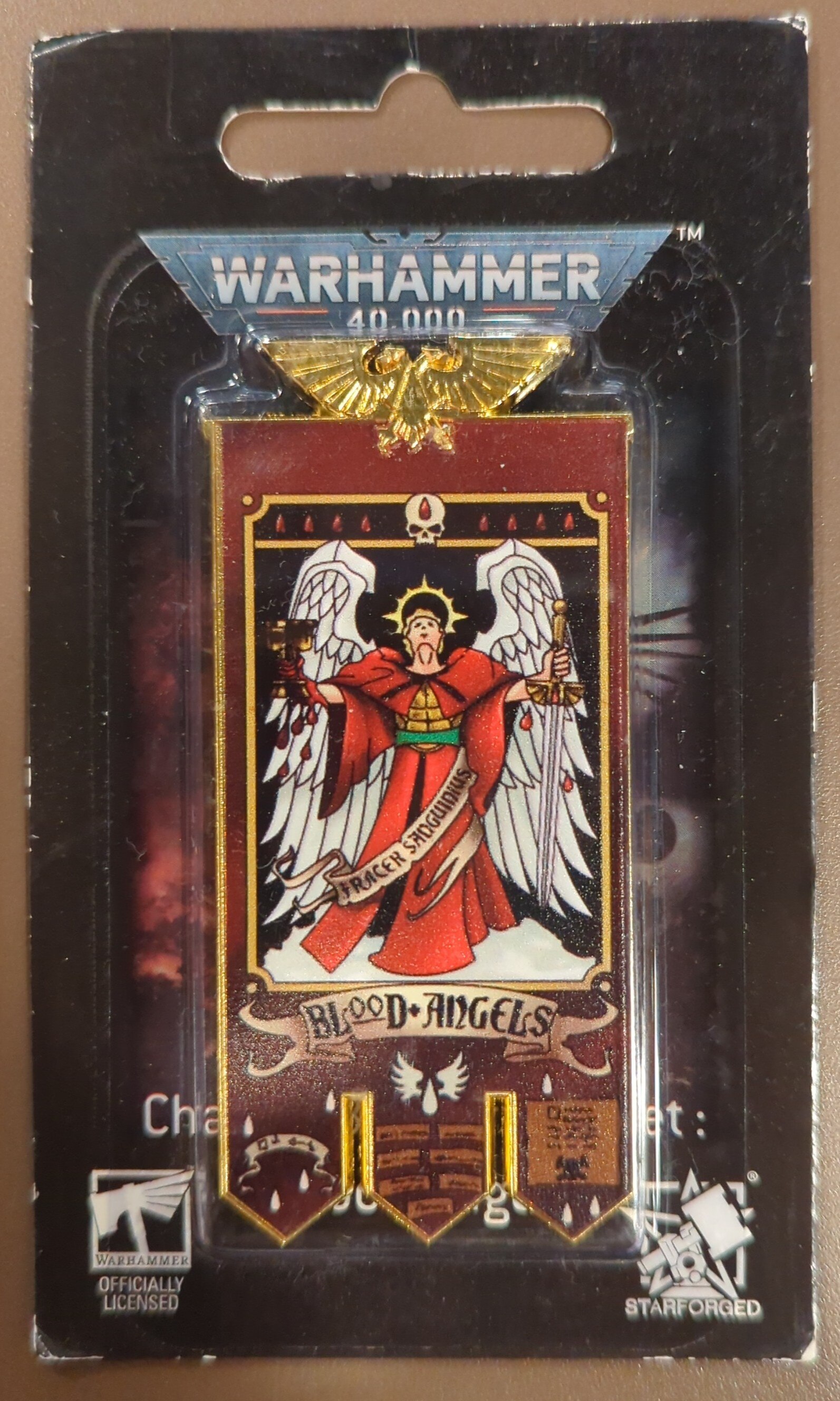 STARFORGED WARHAMMER40000 BLOOD ANGELS Chapter Banner Magnet | まんだらけ ...
