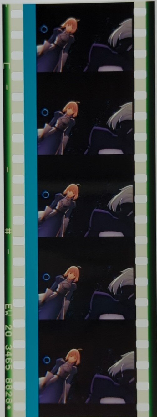 TYPE-MOON/ufotable Fate/stay night Heavens Feel 来場者特典フィルム(セイバー、セイバーオルタ) | まんだらけ Mandarake