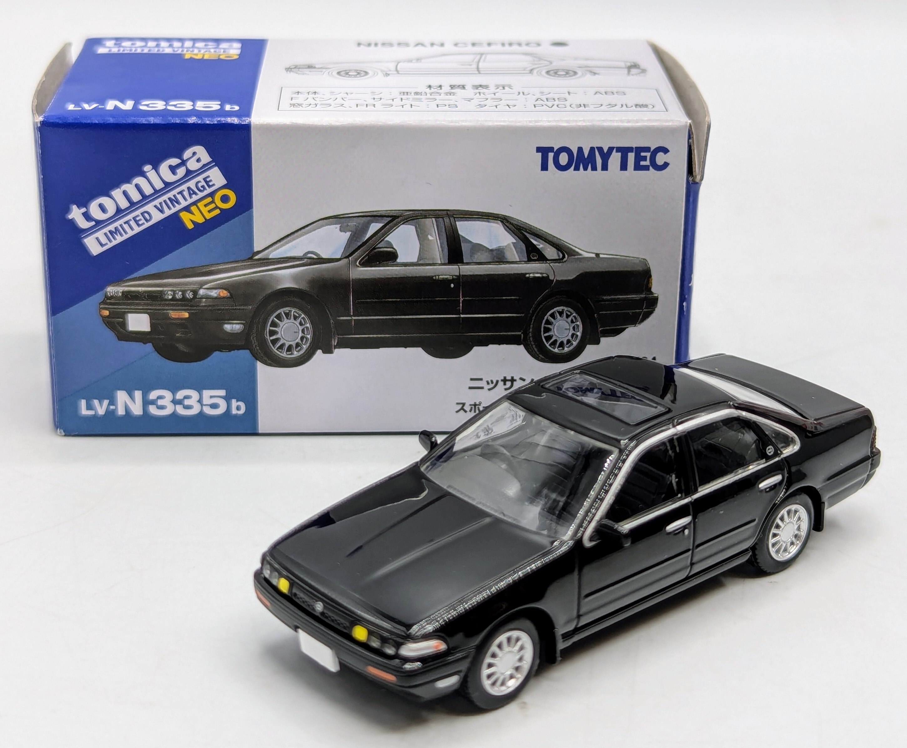 TOMYTEC TOMICA LIMITED VINTAGE NEO 日産セフィーロ スポーツクルージング (黒) 88年式 TLVN335b | まんだらけ Mandarake