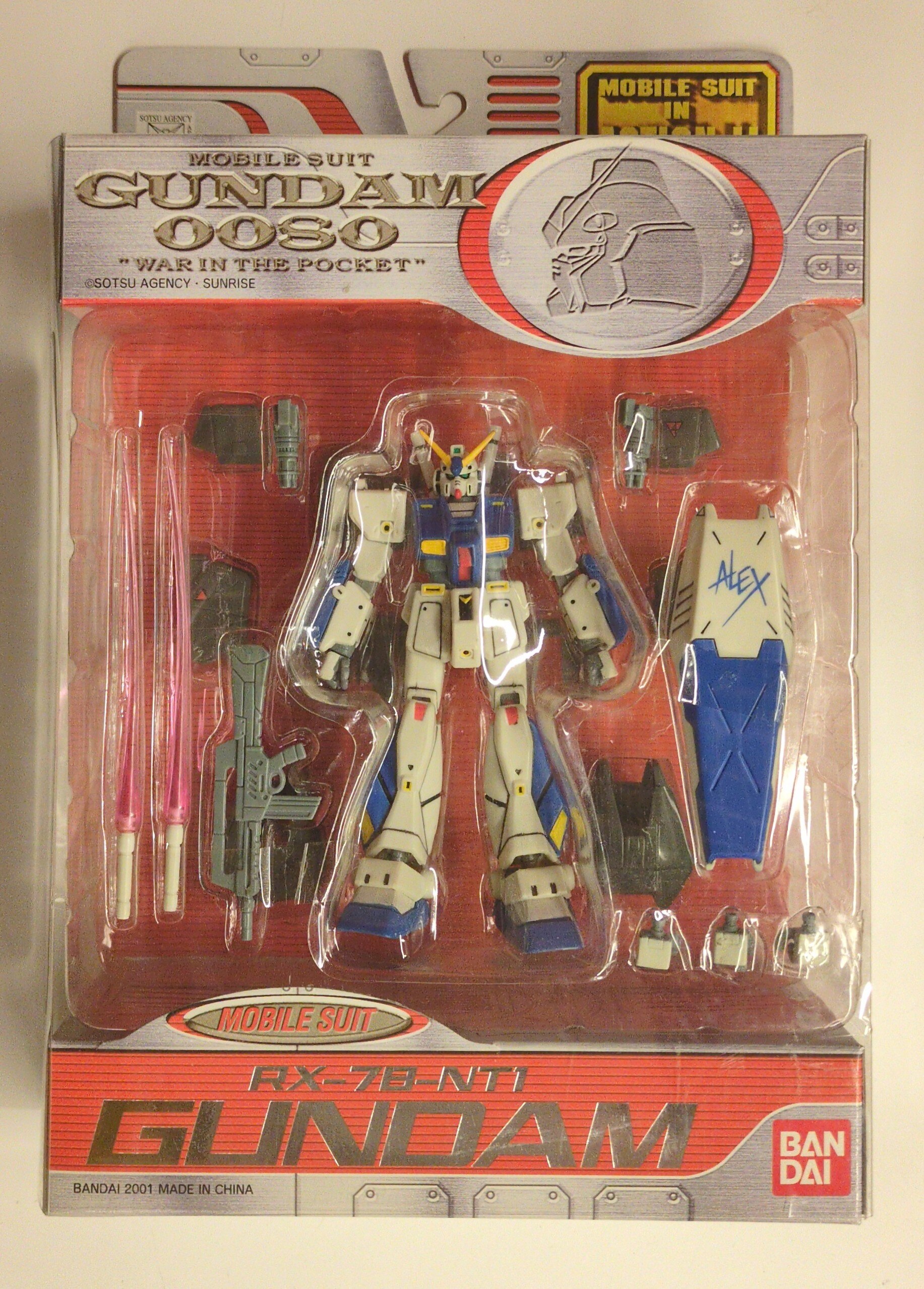 バンダイ MS in ACTION!!/MIA 機動戦士ガンダム0080 ポケットの中の戦争 RX-78-NT1 ガンダムNT-1 | まんだらけ Mandarake