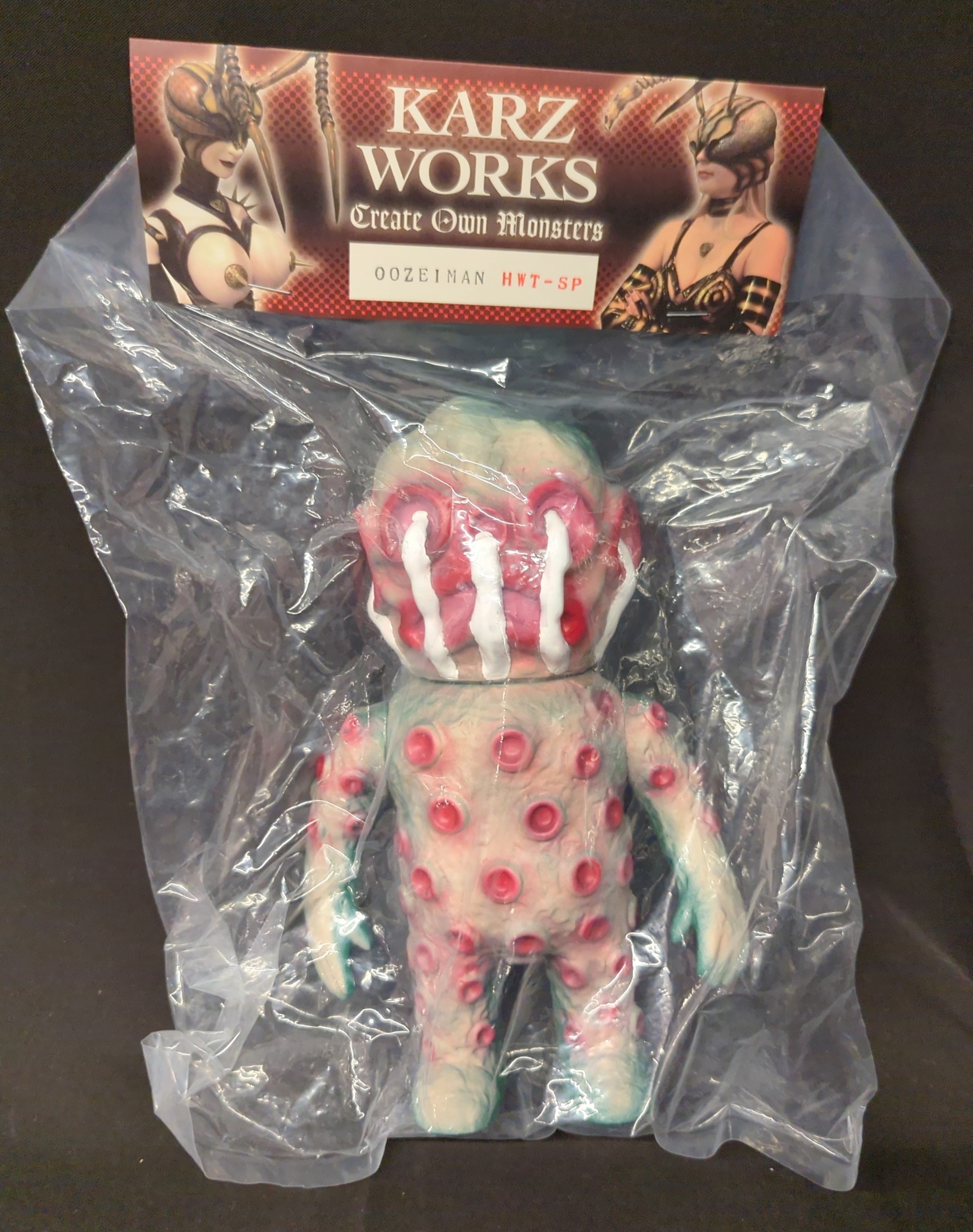 KARZ WORKS OOZEIMAN Green molding/skin color/red/white | Mandarake Online Shop