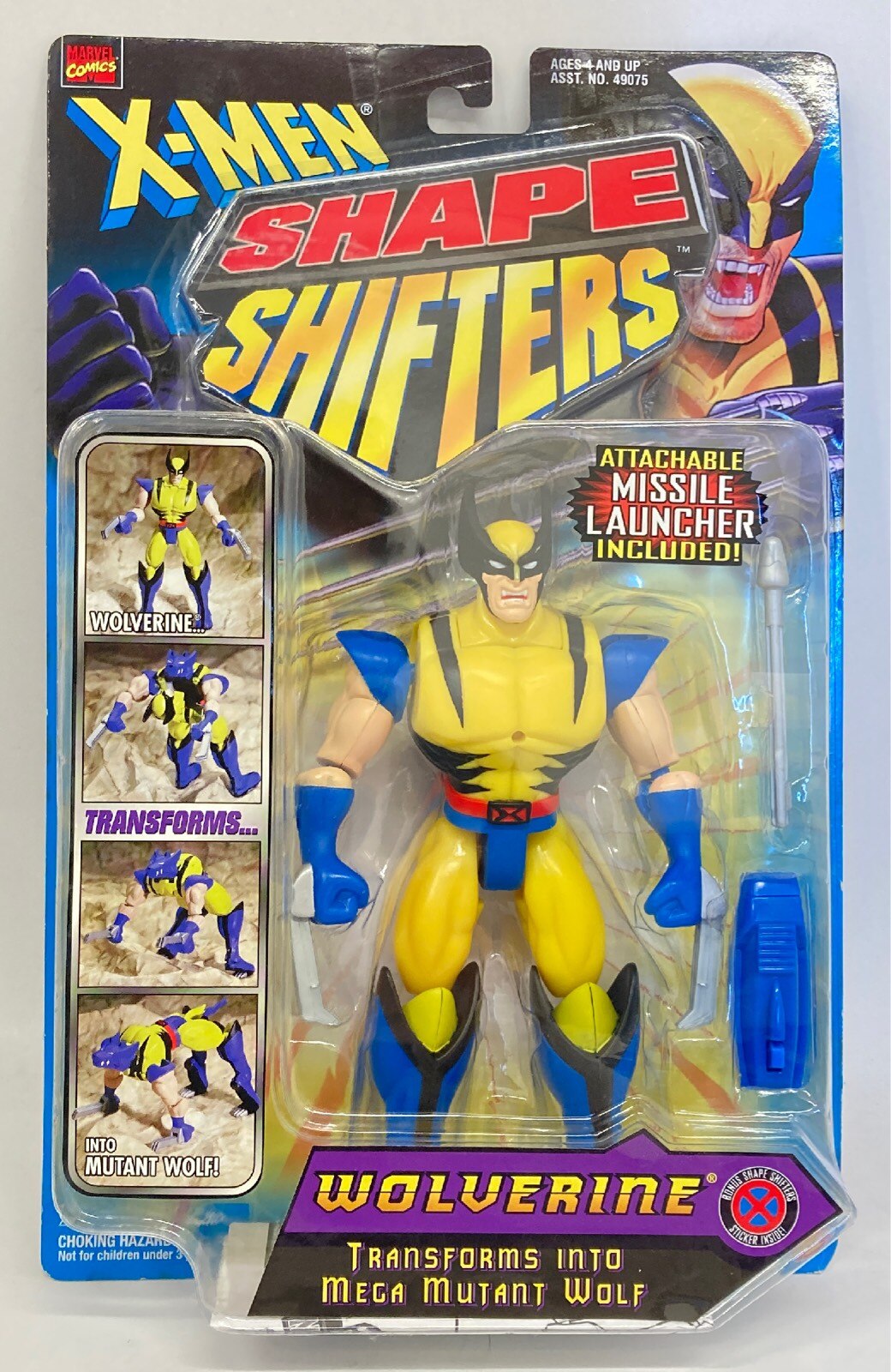 TOYBIZ SHAPE SHIFTERS WOLVERINE / MEGA MUTANT WOLF | まんだらけ Mandarake