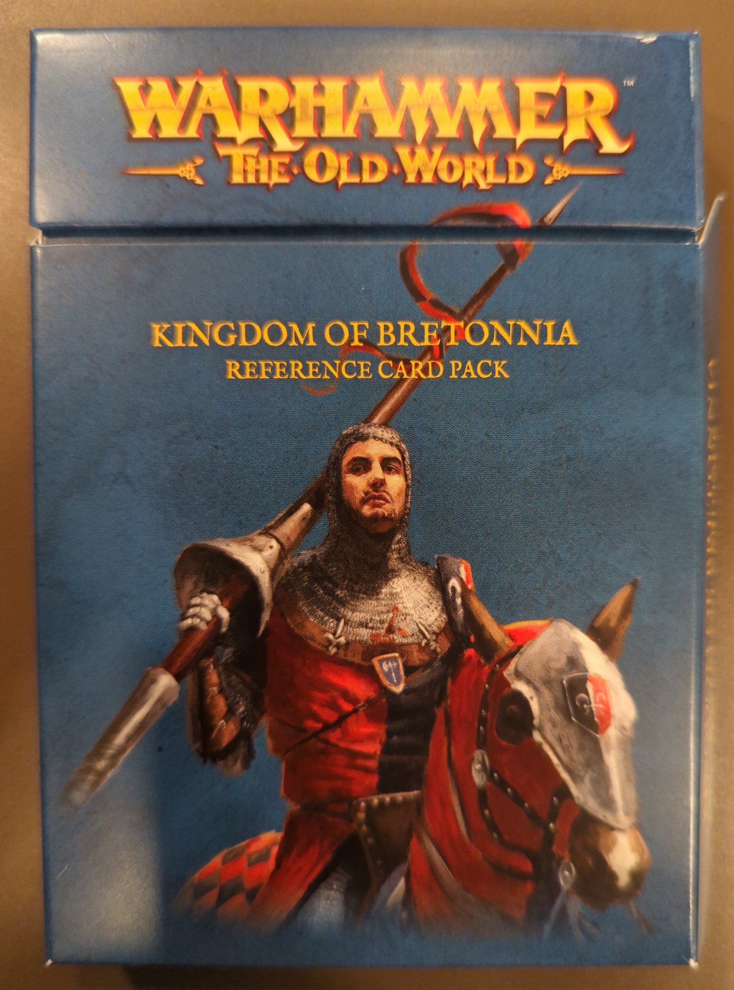 GAMES WORKSHOP WARHAMMER:THE OLD WORLD KINGDOM OF BRETONNIA Reference Card Pack | まんだらけ Mandarake