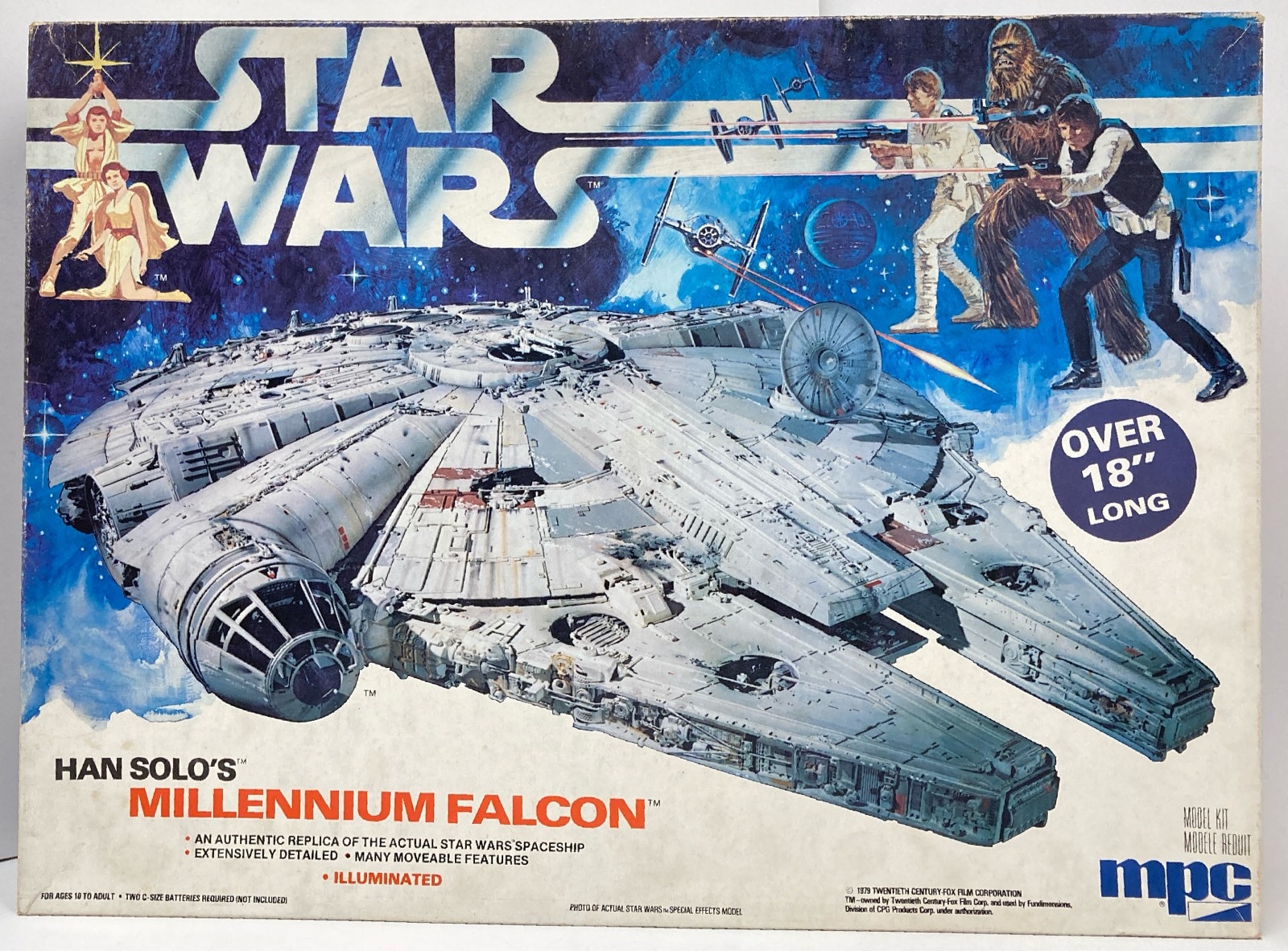 MPC MODEL KIT HAN SOLOS MILLENNIUM FALCON 18インチ | まんだらけ Mandarake