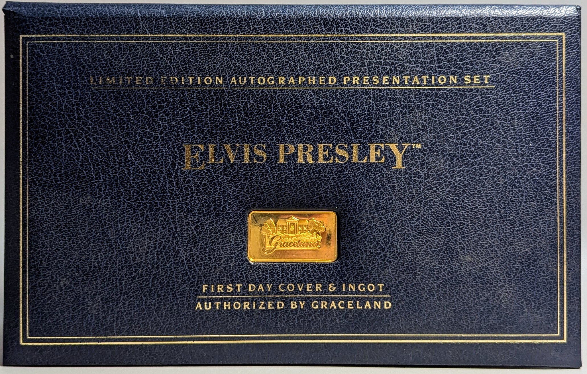 フランクリン・ミント株式会社 LIMITED EDITION AUTOGRAPHED PRESENTATION SET ELVIS PRESLEY FIRST DAY COVER ...