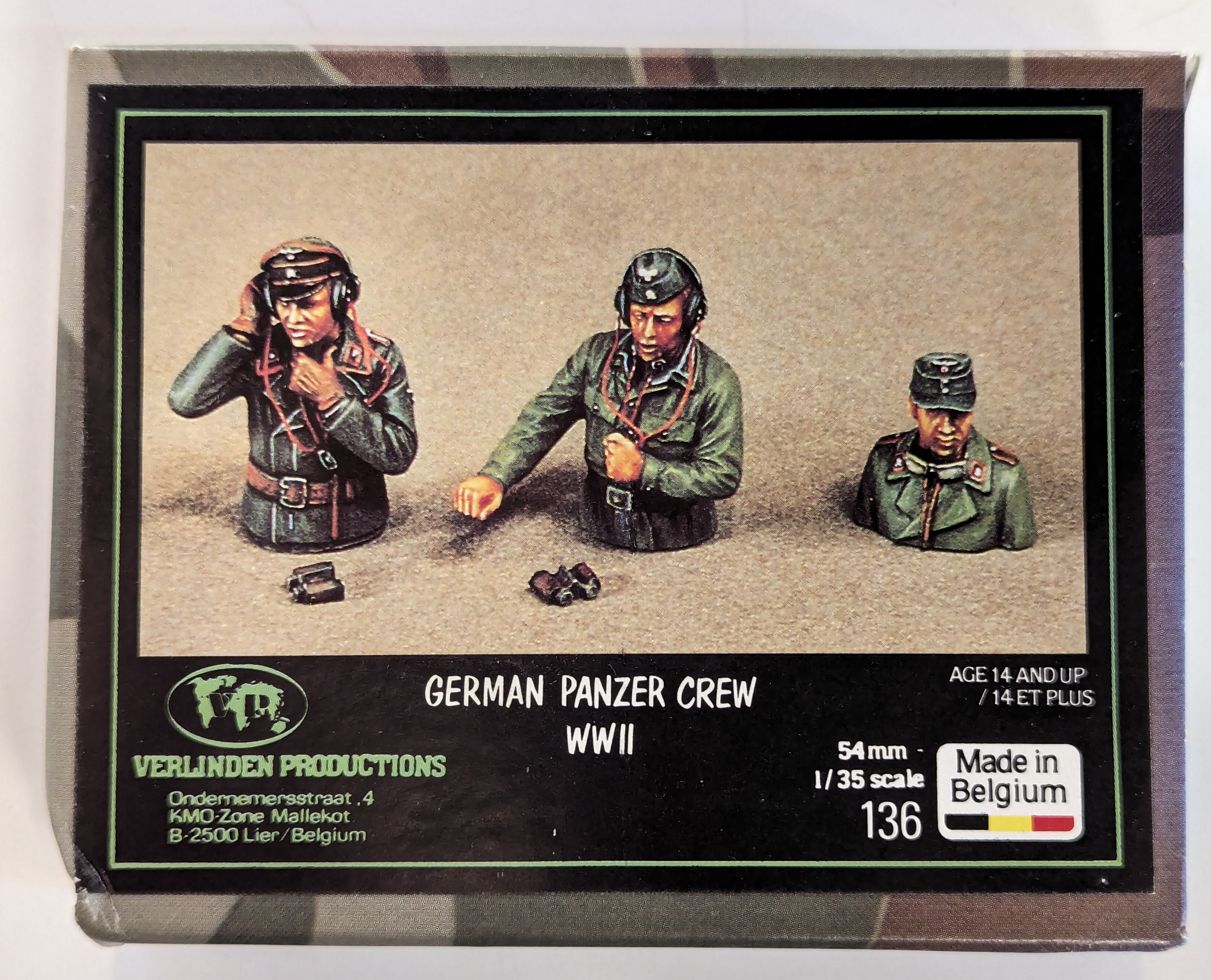 VERLINDEN PRODUCTIONS 1/35 レジンキット GERMAN PANZER CREW WWII 136 | まんだらけ Mandarake