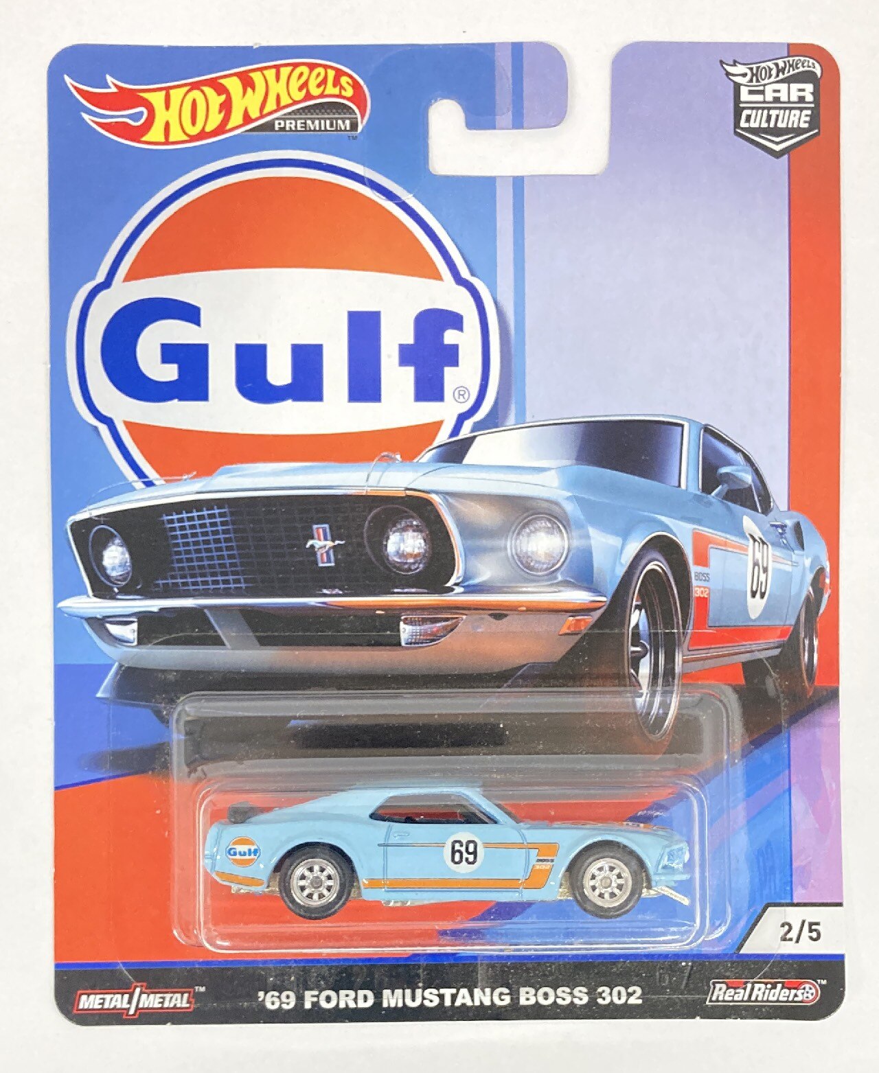 MATTEL HOTWHEELS GULF '69 FORD MUSTANG BOSS 302 2/5 | まんだらけ Mandarake