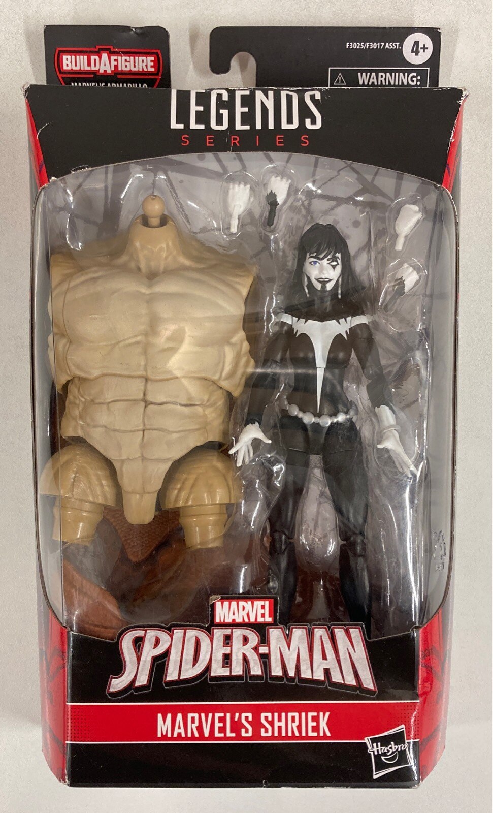 HASBRO MARVELS ARMADILLO SPIDER MAN MARVELS SHRIEK 6インチ | まんだらけ Mandarake