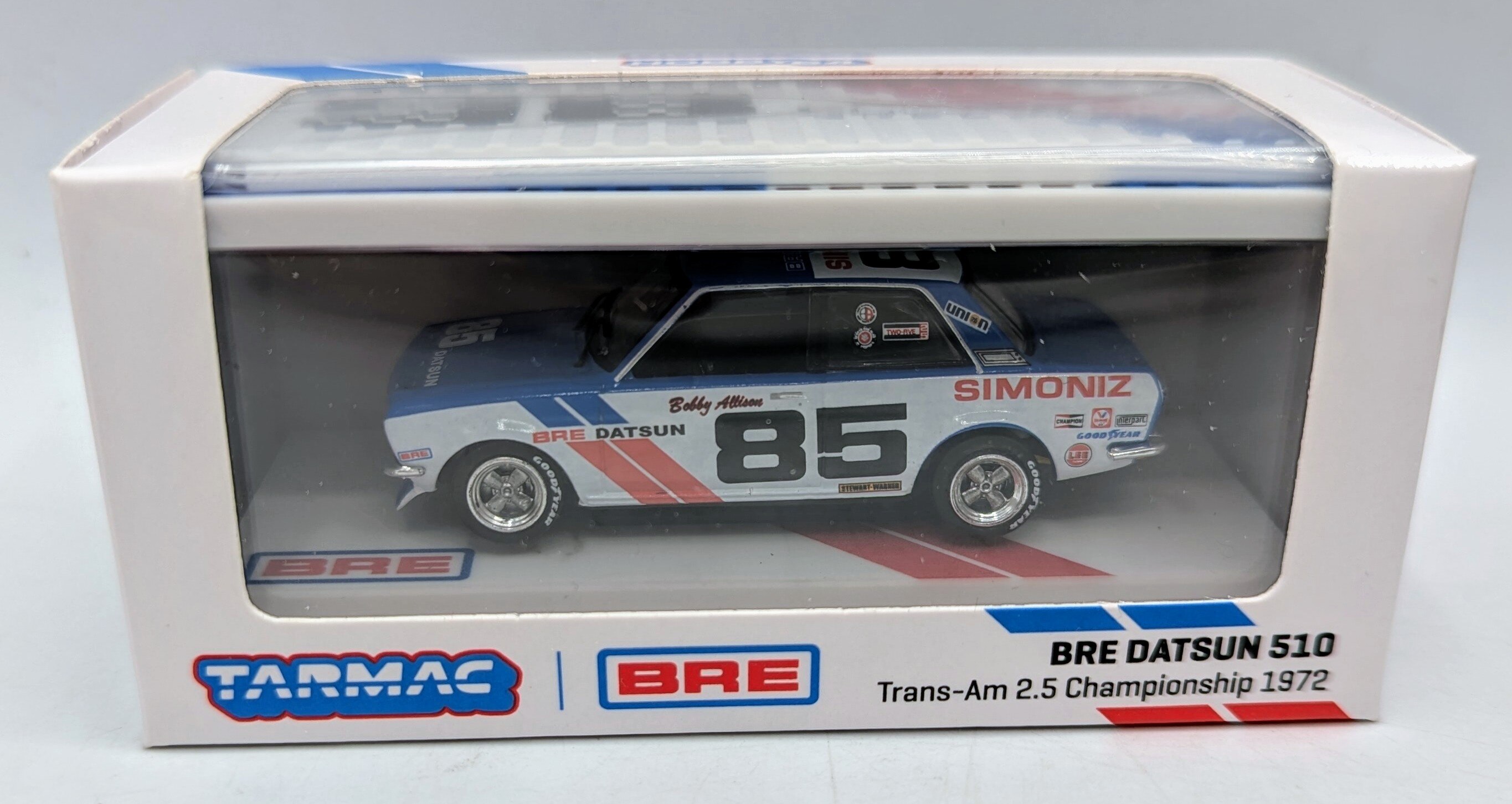 Tarmac Works 1/64 BRE Datsun 510 Trans-Am 2.5 Championship 1972 With Container | まんだらけ Mandarake