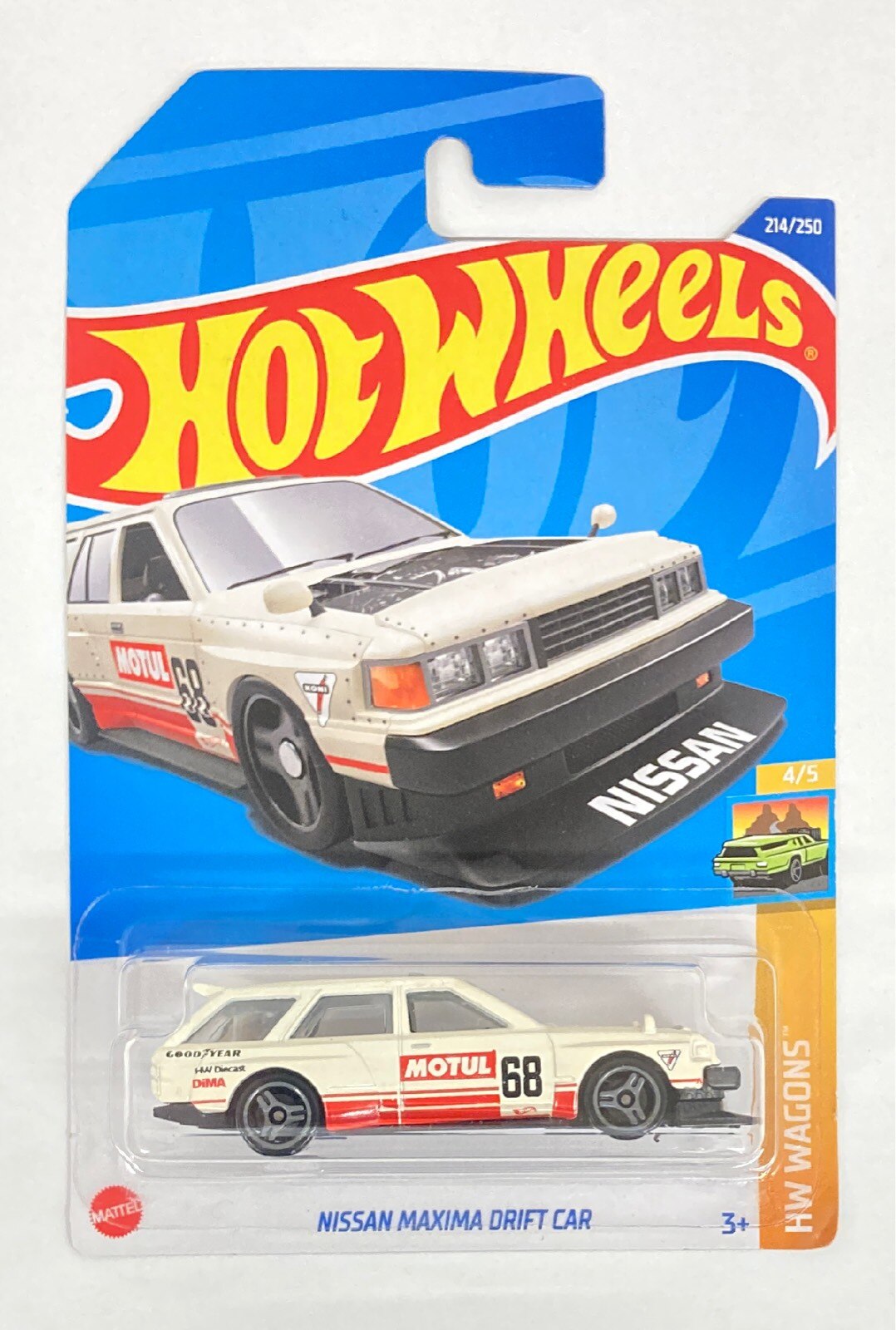 MATTEL HOTWHEELS HW WAGONS 4/5 HHF55 NISSAN MAXIMA DRIFT CAR/アイボリー 214/250 | まんだらけ Mandarake