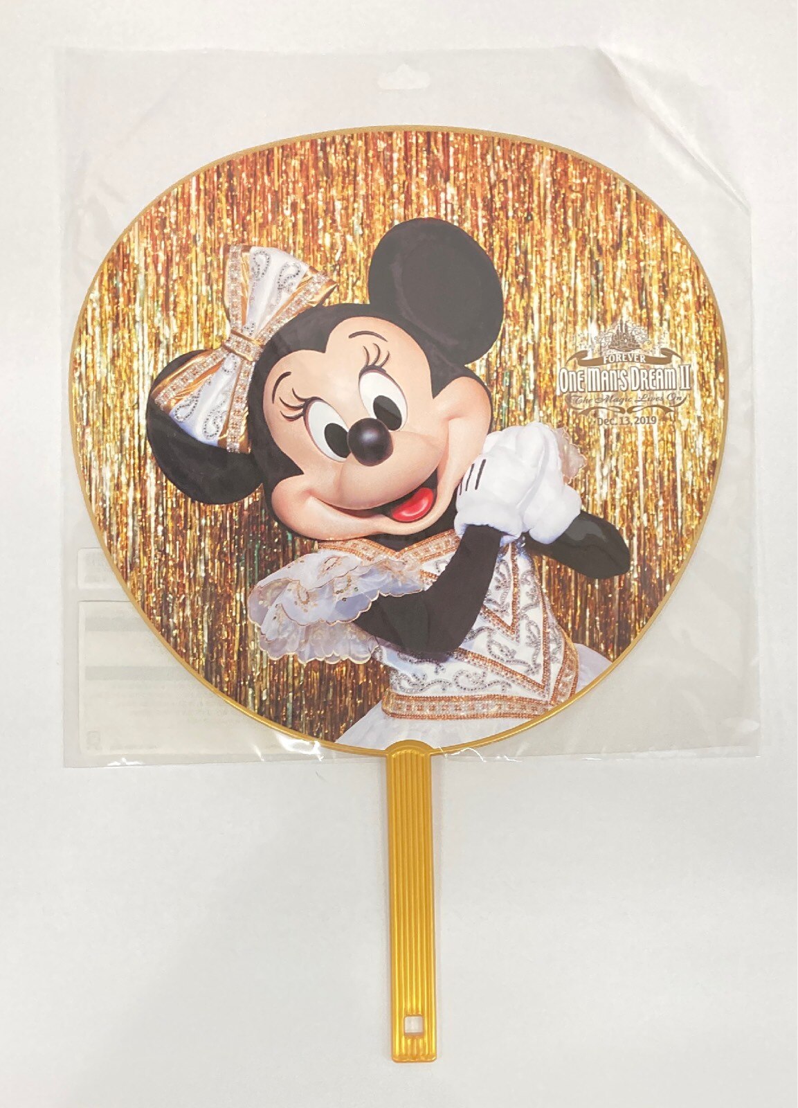 東京ディズニーランド うちわ(実写) Imagining the Magic/平間至 ミニー/FOREVER One Man's Dream II The Magic Lives On ...
