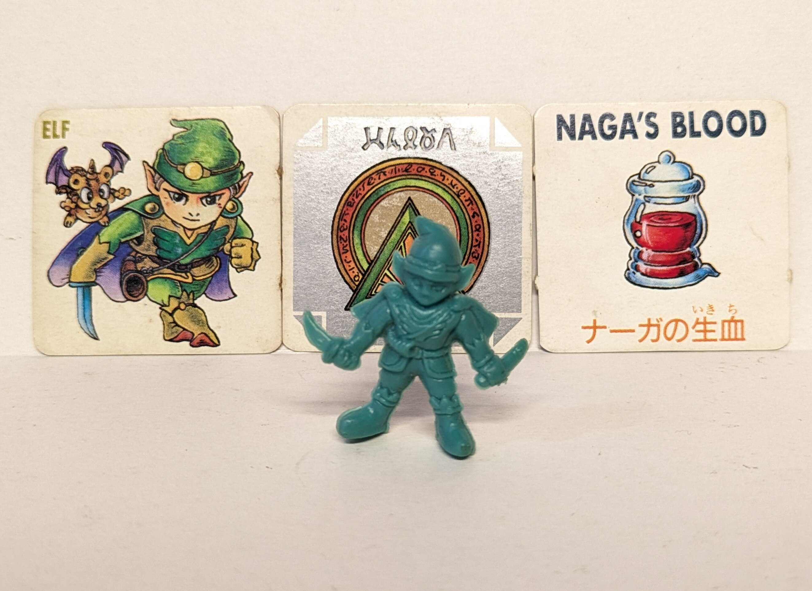 ロッテ ネクロスの要塞 第1弾キャラクター エルフ ELF 青緑 | まんだらけ Mandarake