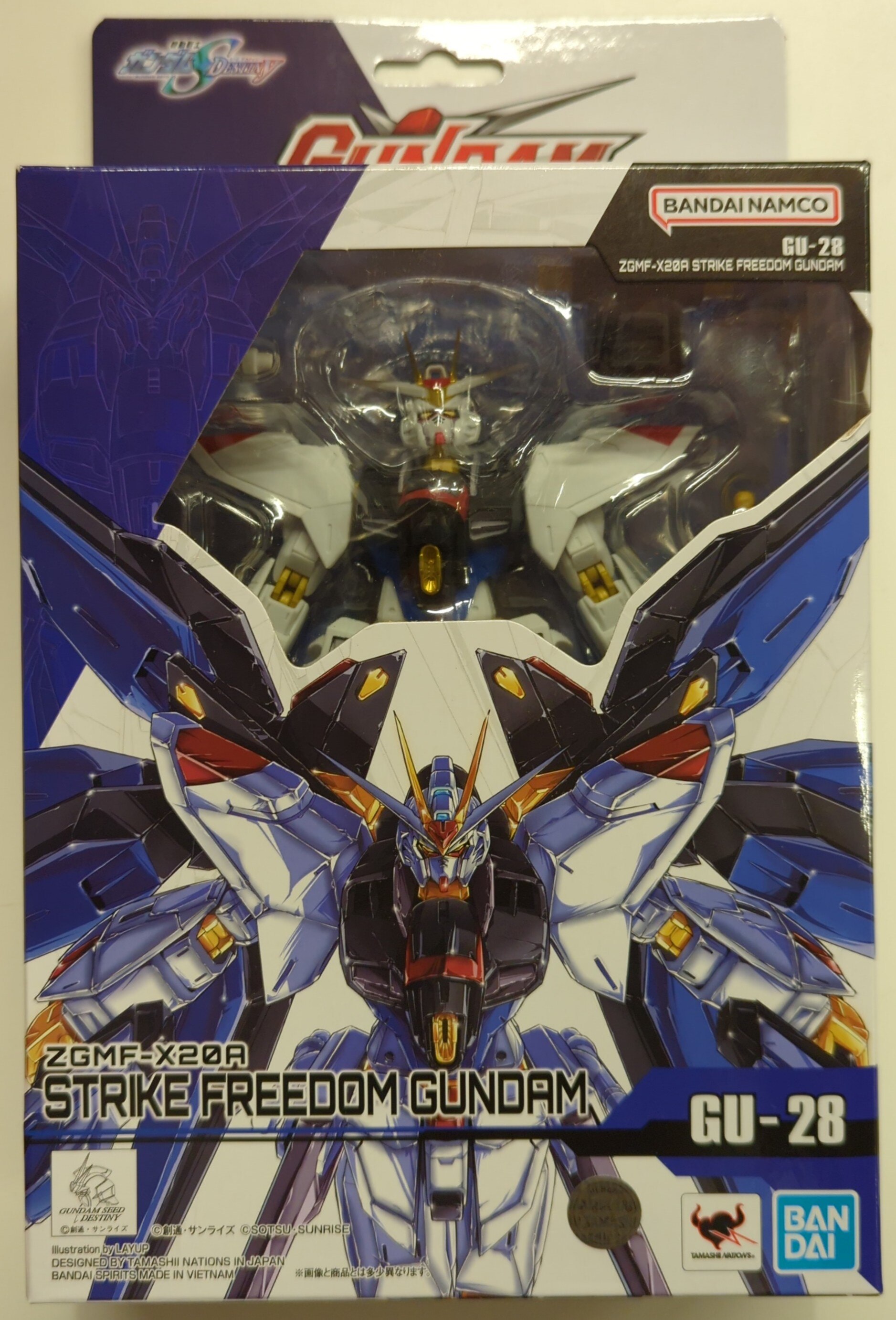 BANDAISPIRITS GUNDAM UNIVERSE 機動戦士ガンダムSEED DESTINY ZGMF-X20A STRIKE FREEDOM GUNDAM GU-28 | まんだらけ ...