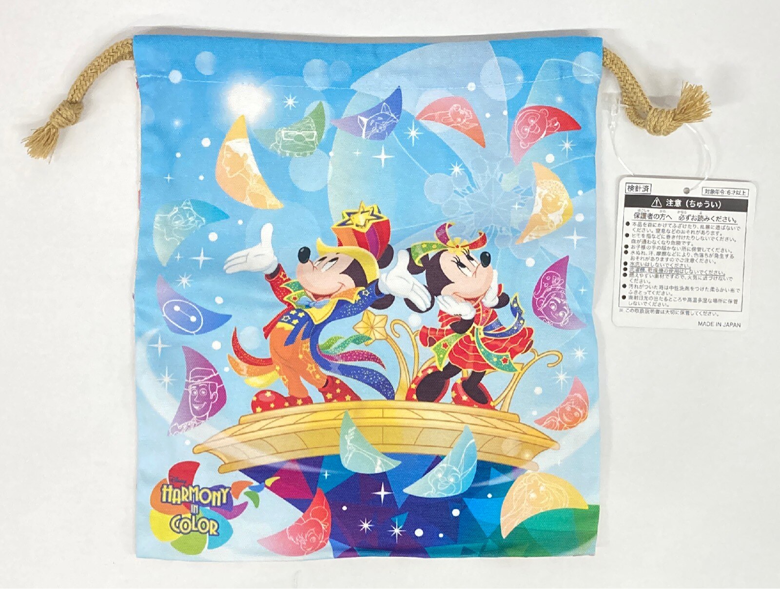 東京ディズニーリゾート きんちゃく TDR40周年 Dream-Go-Round HARMONY IN COLOR 40周年 | まんだらけ Mandarake