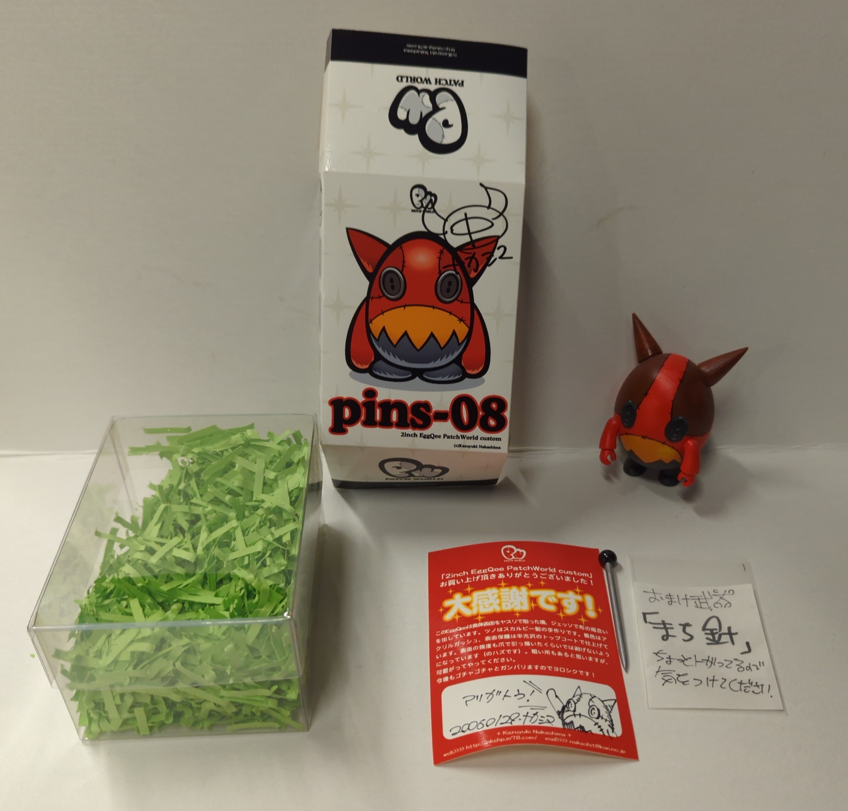 kazuyuki nakashima 2inch EggQee Patchworld custom pins-08 | まんだらけ Mandarake
