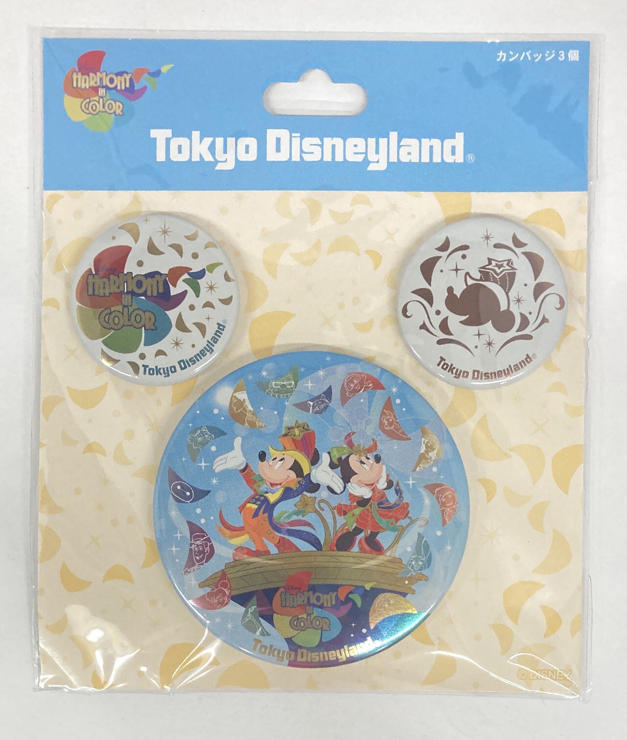 東京ディズニーリゾート カンバッジ3個 TDR40周年 Dream-Go-Round HARMONY IN COLOR 40周年 | まんだらけ Mandarake