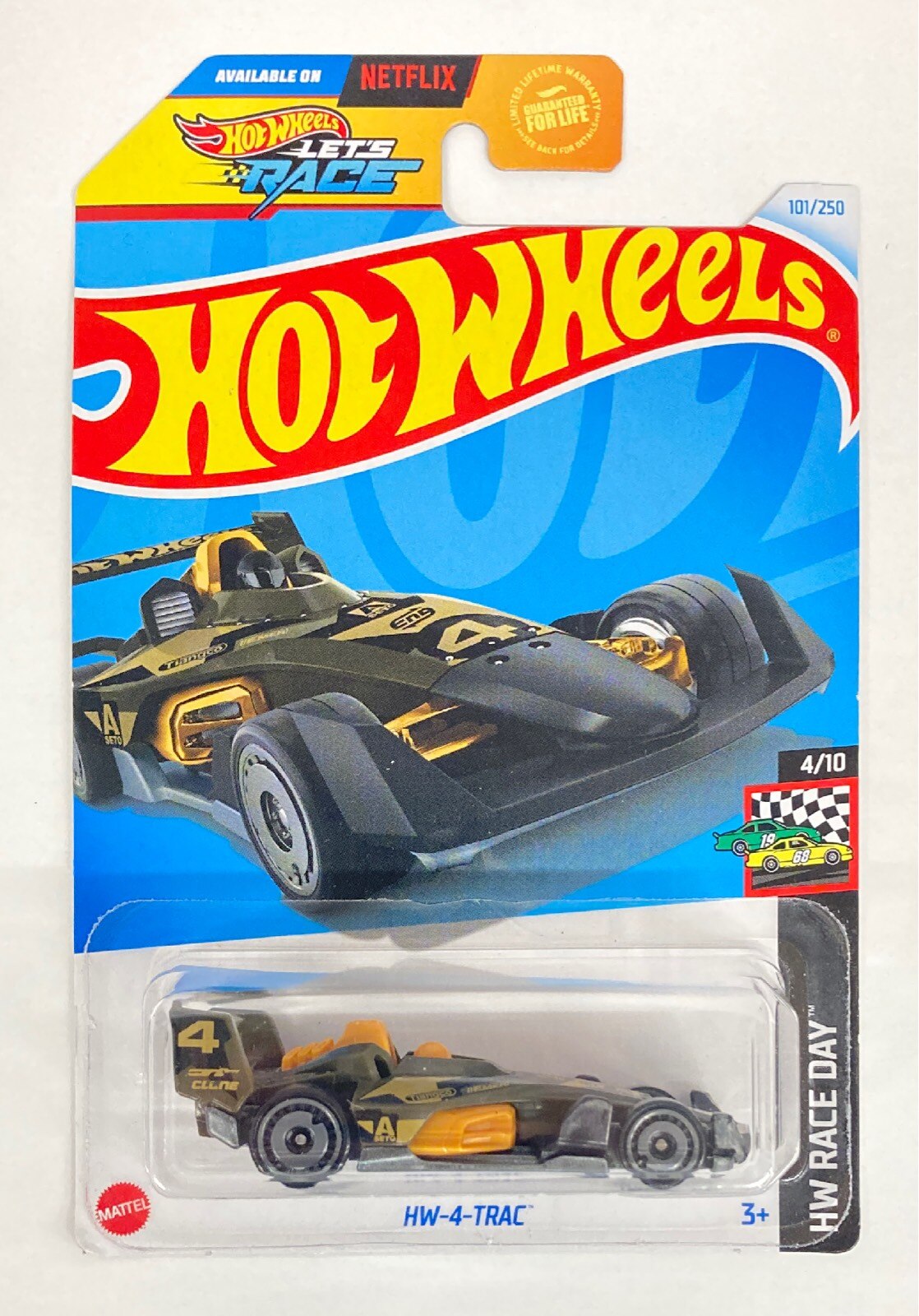 MATTEL HW RACE DAY 4/10 HOTWHEELS HW-4-TRAC 101/250 | まんだらけ Mandarake
