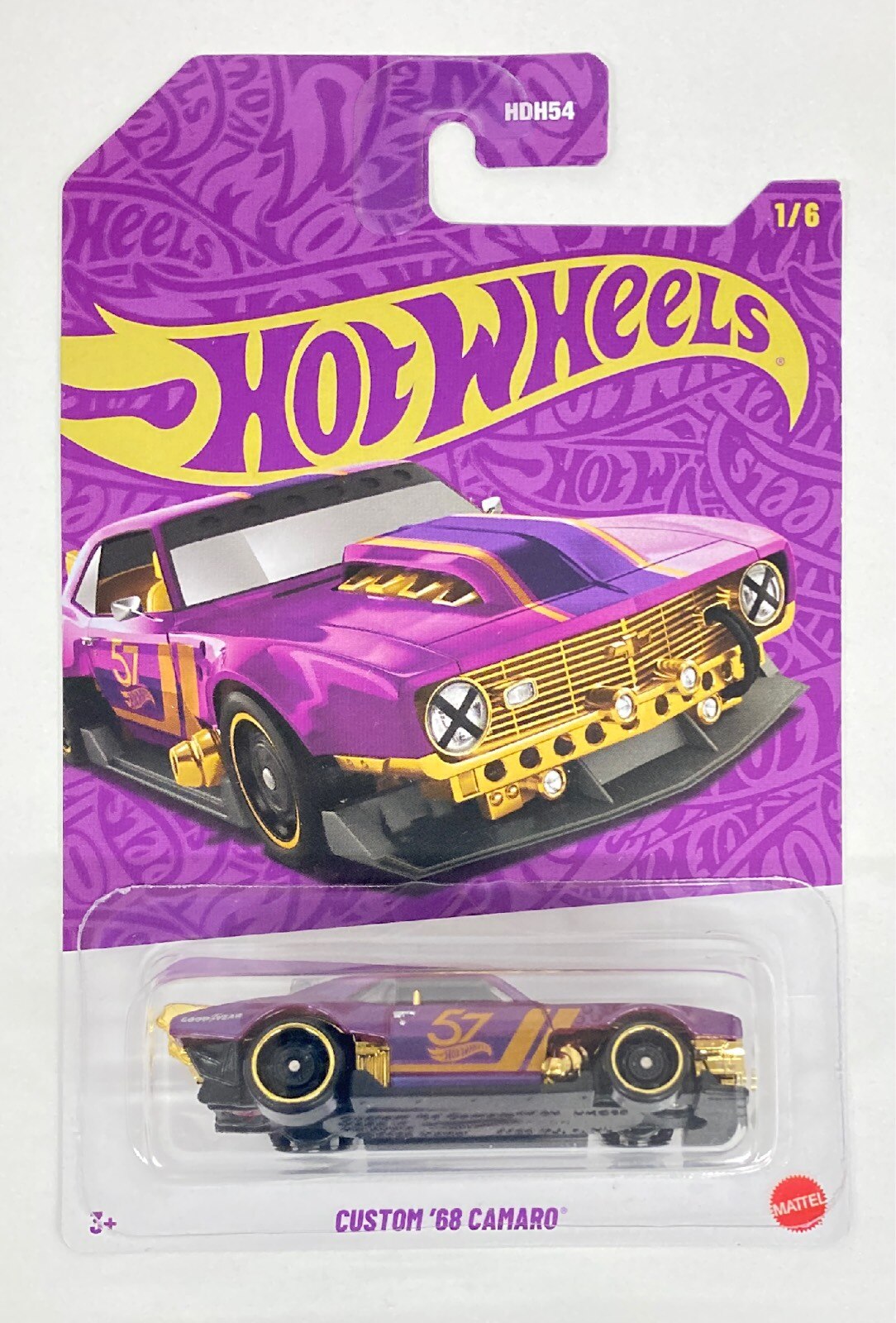 MATTEL PURPLE AND GOLD SERIES 1/6 HOTWHEELS CUSTOM '68 CAMARO 1/6 | まんだらけ Mandarake