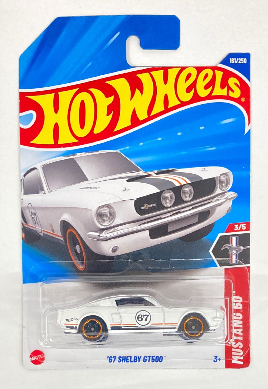 MATTEL MUSTANG 60 3/5 HOTWHEELS '67 SHELBY GT500 161/250 | まんだらけ Mandarake
