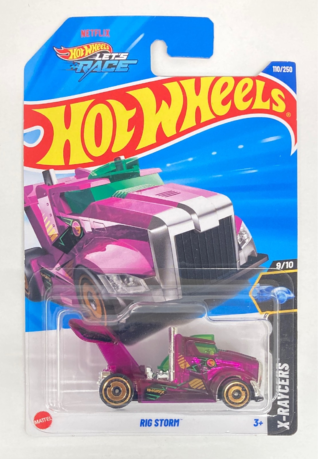 MATTEL X-RAYCERS 9/10 HOTWHEELS RIG STORM/トレジャーハント 110/250 | まんだらけ Mandarake