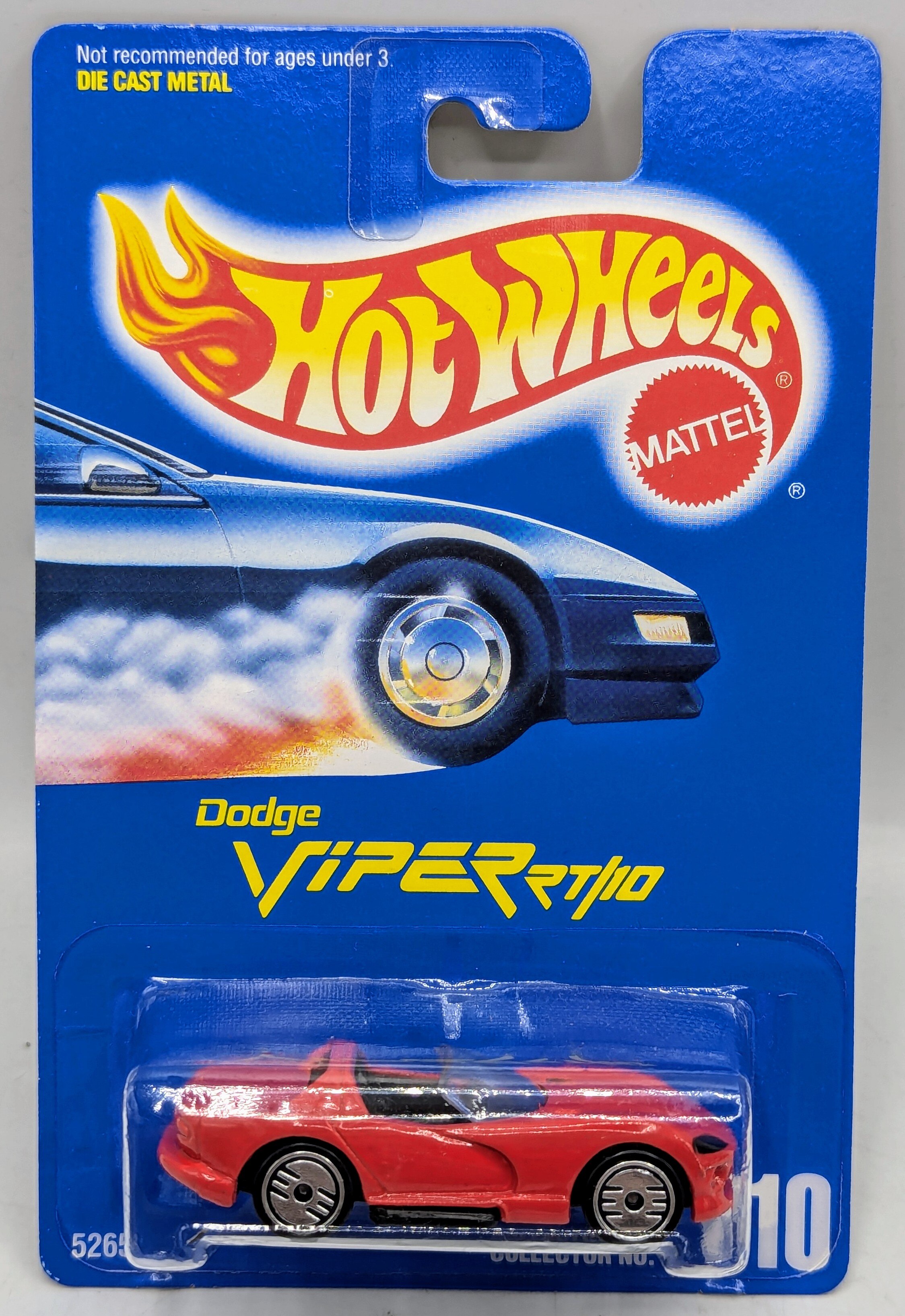 MATTEL BLUE CARD #210 HOT WHEELS DODGE VIPER RT/10 レッド No.210 | まんだらけ Mandarake