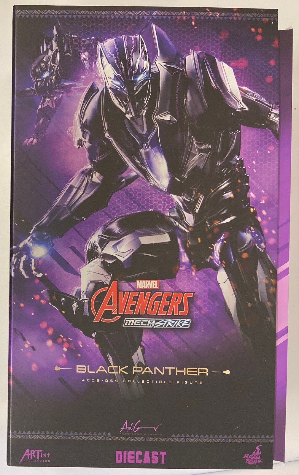 HOTTOYS ARTIST COLLECTION / DIECAST BLACK PANTHER AC05D55 | まんだらけ Mandarake