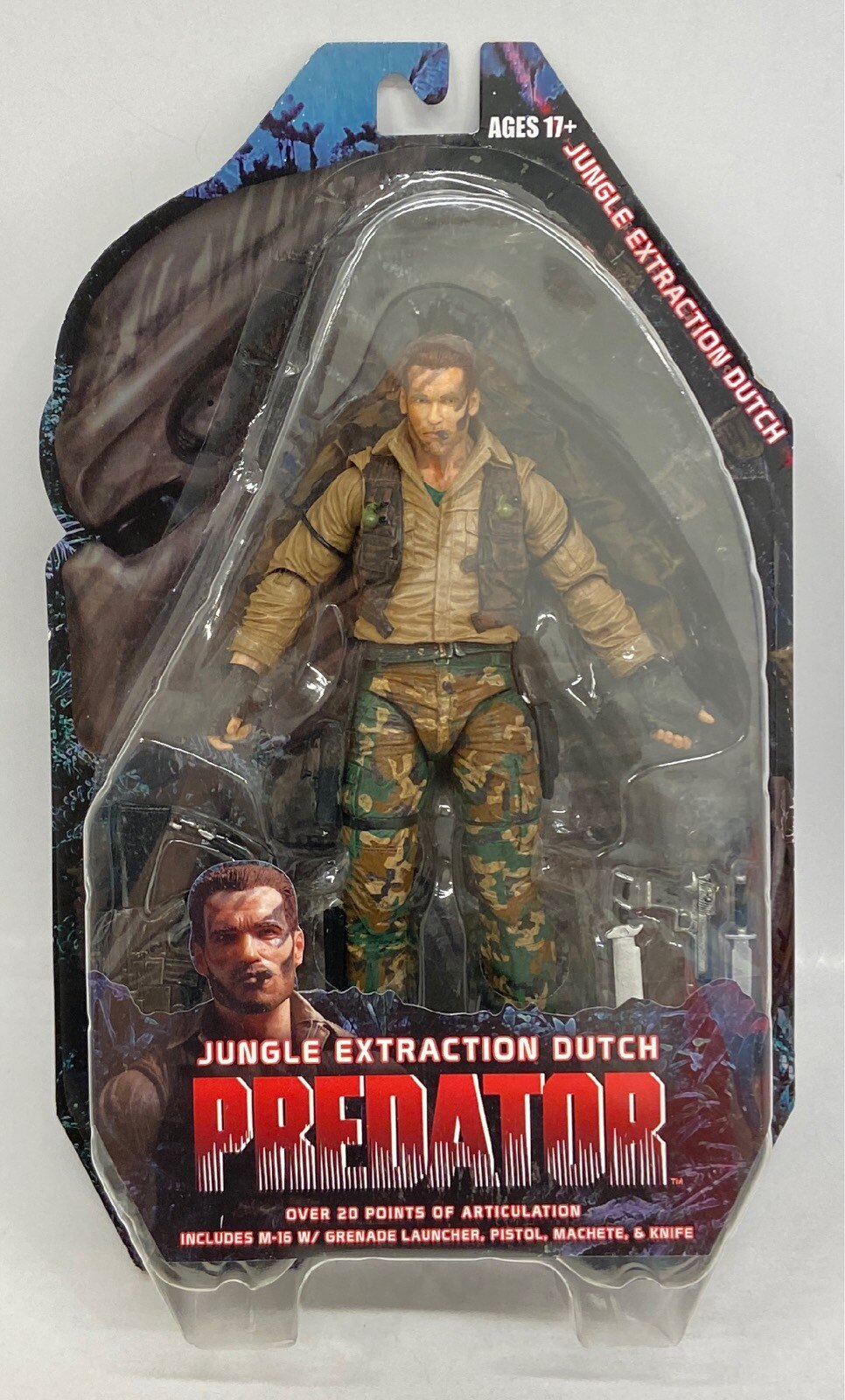 NECA (ACTION FIGURE) (SERIES 8) JUNGLE EXTRACTION DUTCH 7インチ | まんだらけ ...