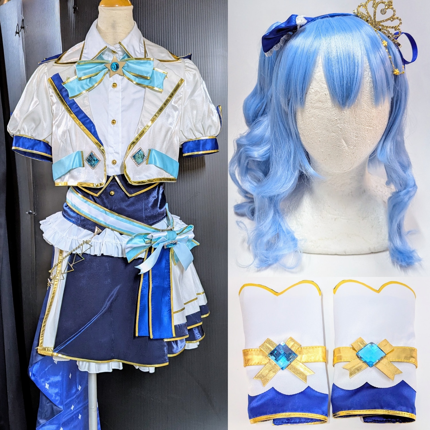 【ウィッグ付き】 ホロライブ 星街すいせい ブライト 風 女性Mサイズ コスプレ衣装 | まんだらけ Mandarake
