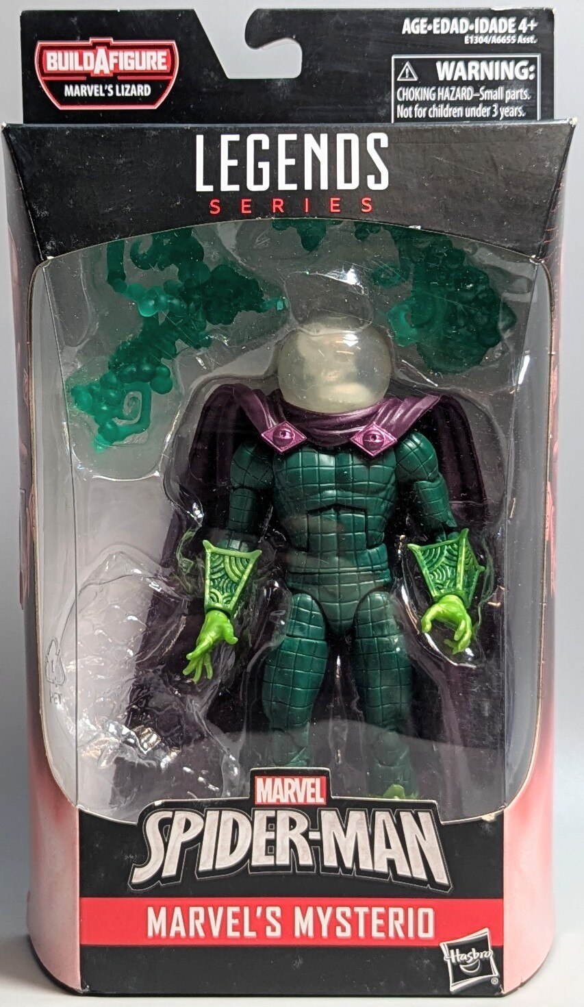 HASBRO MARVEL'S LIZARD SPIDERMAN MARVEL'S MYSTERIO 6インチ | まんだらけ Mandarake