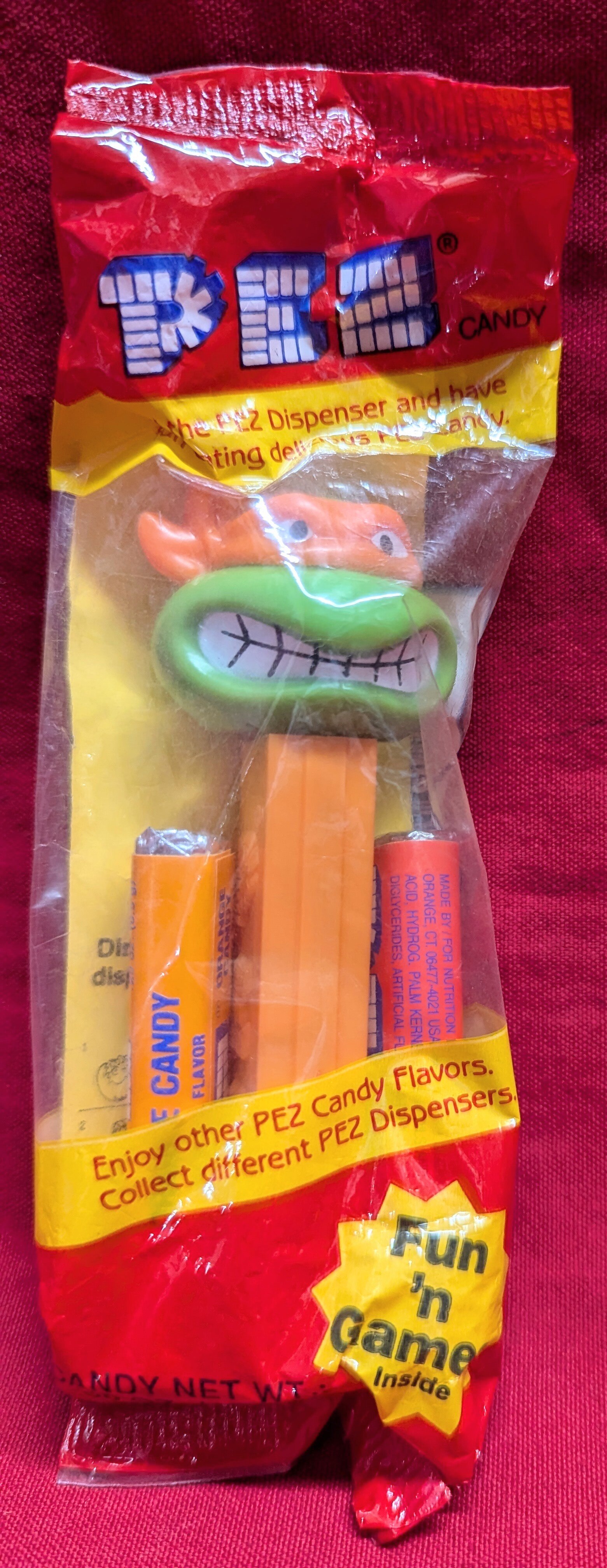 PEZ ペッツPEZ アメリカンバッグス赤 ミケランジェロアングリー/怒る顔/ステムオレンジ/アメリカンバッグス赤 ステムオレンジ | まんだらけ Mandarake