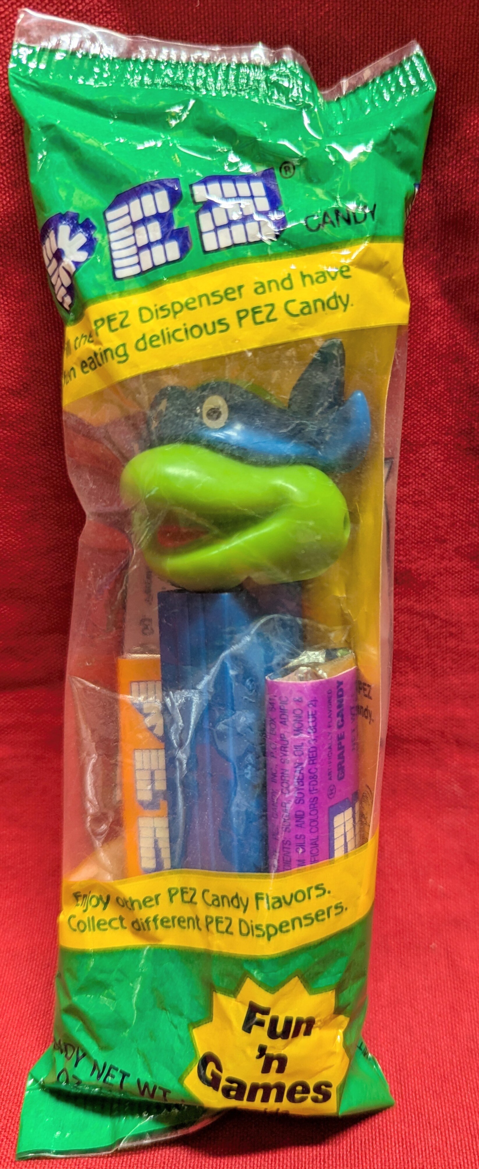PEZ ペッツPEZ アメリカンバッグス緑 レオナルドスマイル/笑う顔/ステム青/アメリカンバッグス緑 ステム青 | まんだらけ Mandarake