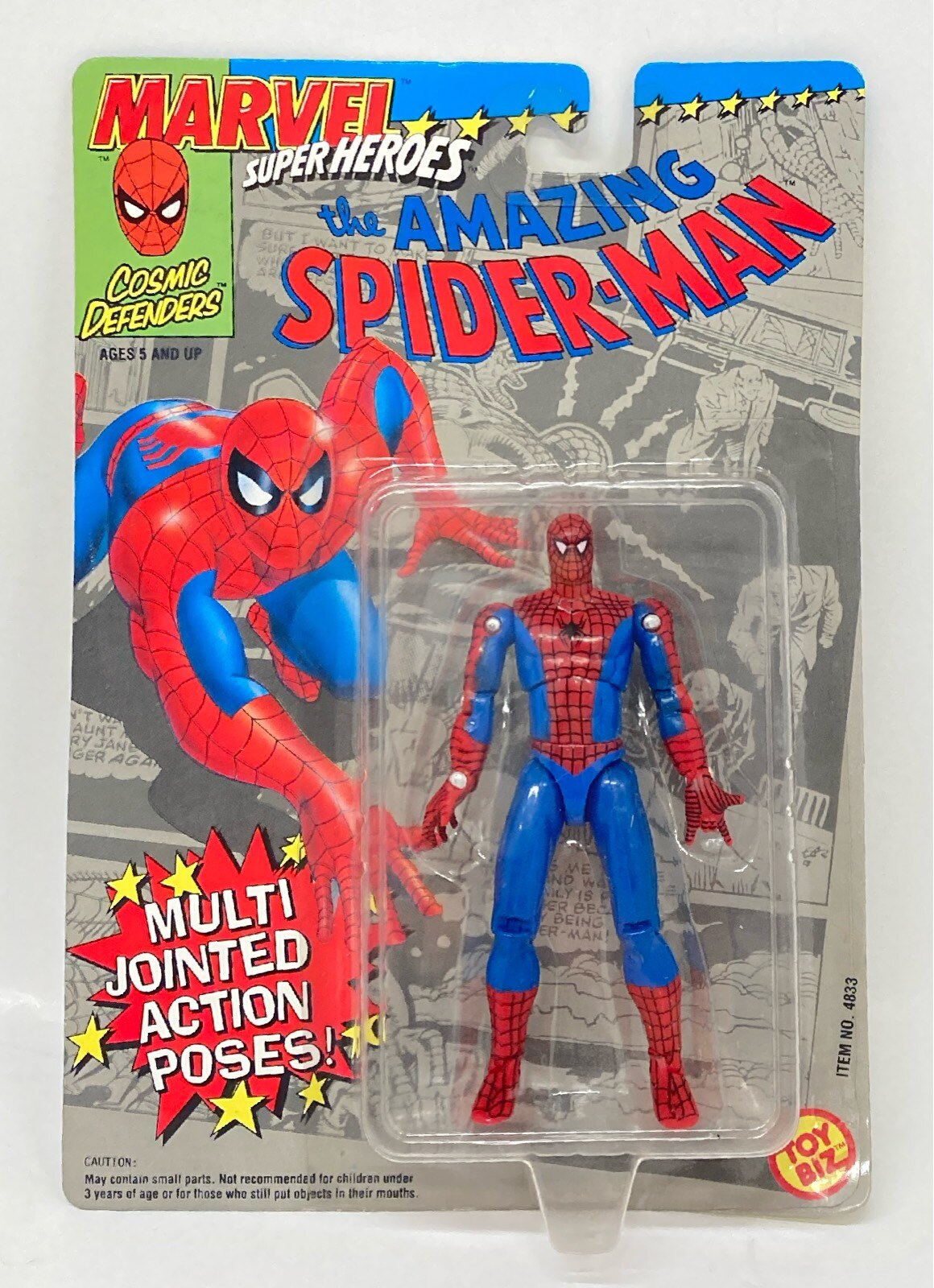 TOYBIZ SUPER HEROES SPIDER MAN / MULTI JOINTED ACTION POSES (17バック) 5インチ | まんだらけ Mandarake