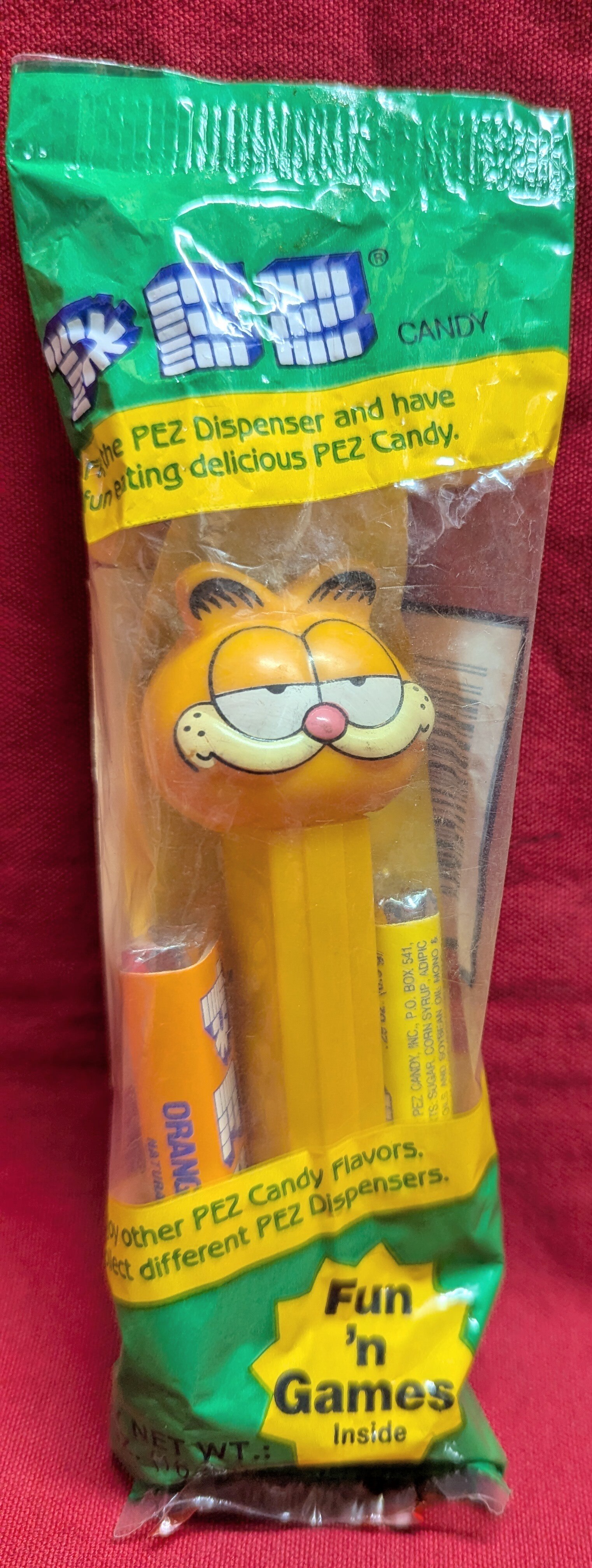 PEZ PEZ/ペッツ アメリカンバッグ緑 ガーフィールド/アメリカンバッグ緑 | まんだらけ Mandarake