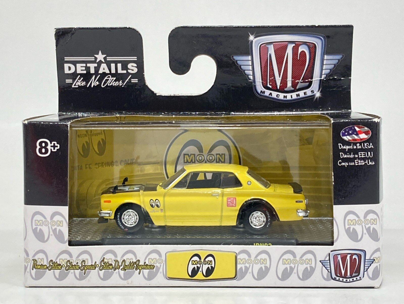 M2 MACHINES 1/64MOON JPN03 1971 Nissan Skyline GT-R カスタム/MOONEYES 18-80 | まんだらけ Mandarake