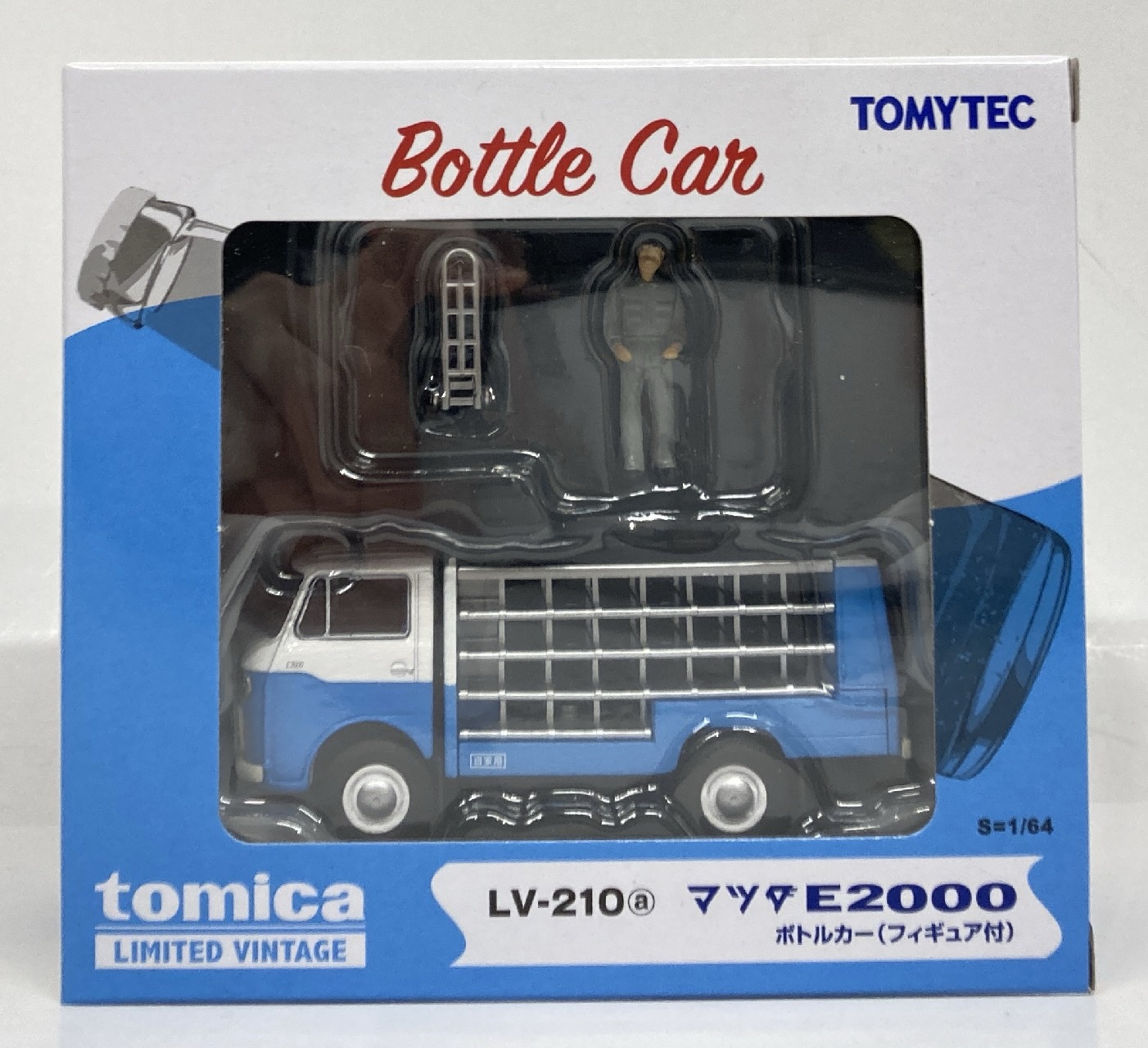 トミーテック TOMICA LIMITED VINTAGE マツダ E2000 ボトルカー(白/水色) LV-210a | まんだらけ Mandarake