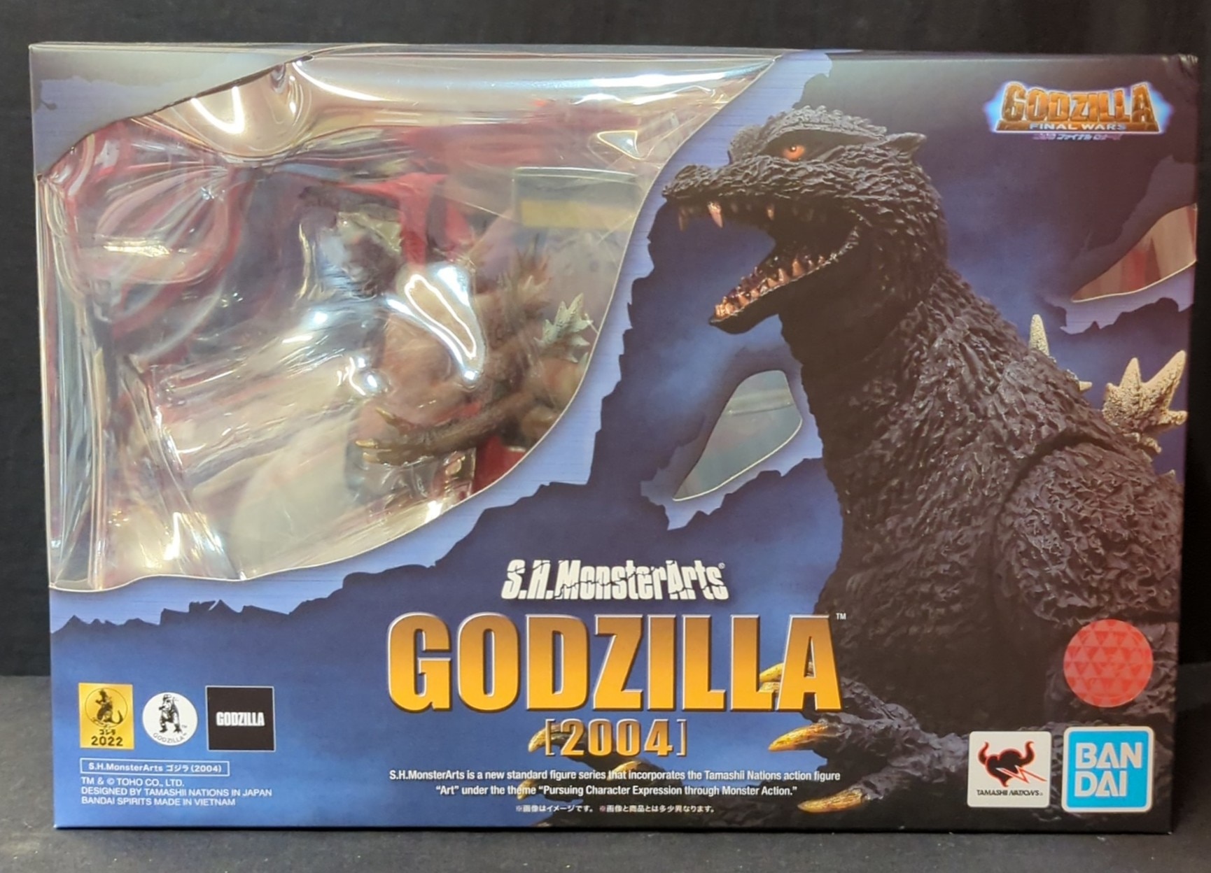 BANDAI SPIRITS S.H.MonsterArts ゴジラ FINAL WARS ゴジラ (2004) | まんだらけ Mandarake