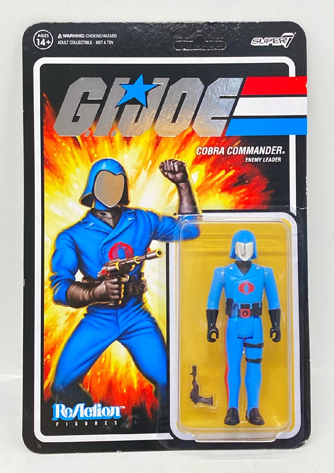 REACTION FIGURES (ACTION FIGURE) SUPER 7 COBRA COMMANDER 3.75インチ | まんだらけ Mandarake