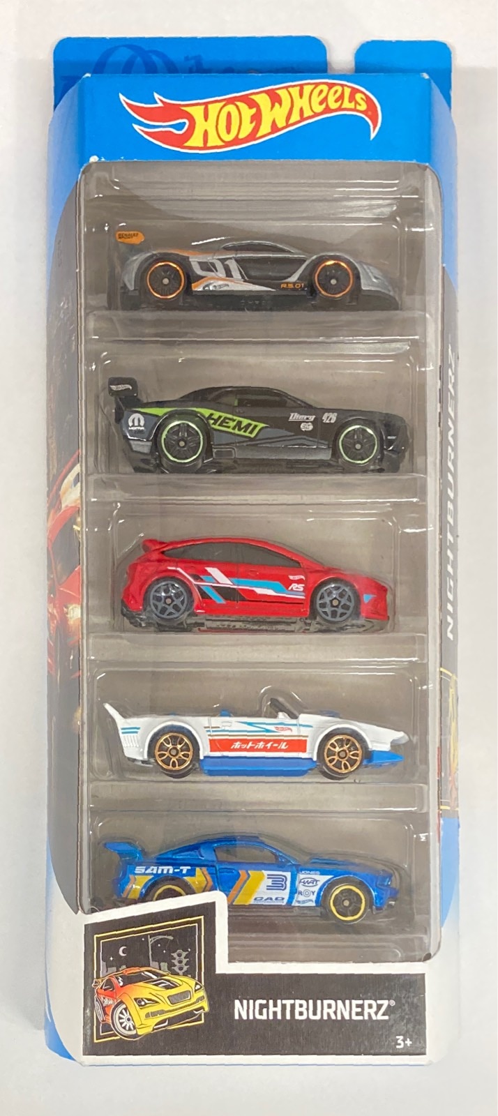 MATTEL HOTWHEELS GHP58 NIGHTBURNERZ 5-PACK | まんだらけ Mandarake