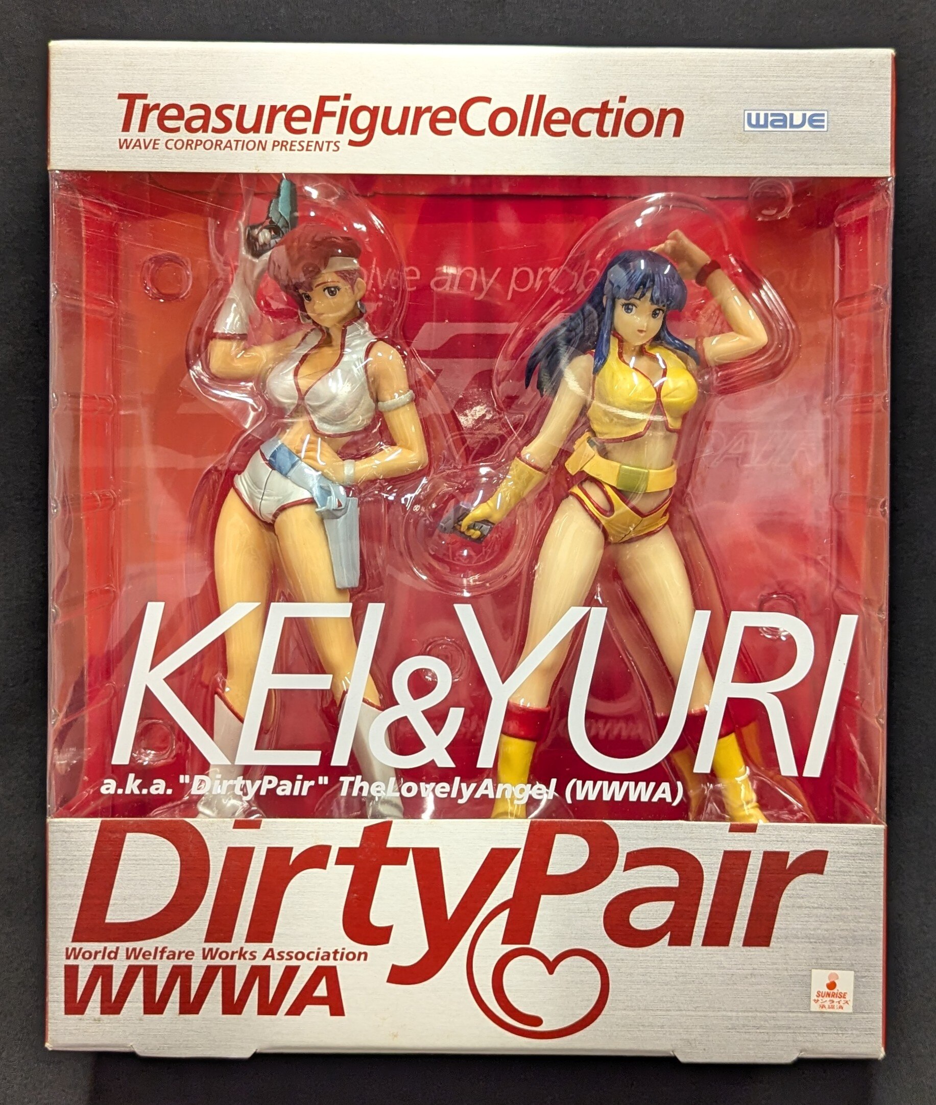 wave トレジャーフィギュアコレクションシリーズ ダーティペア ケイ&ユリ | まんだらけ Mandarake