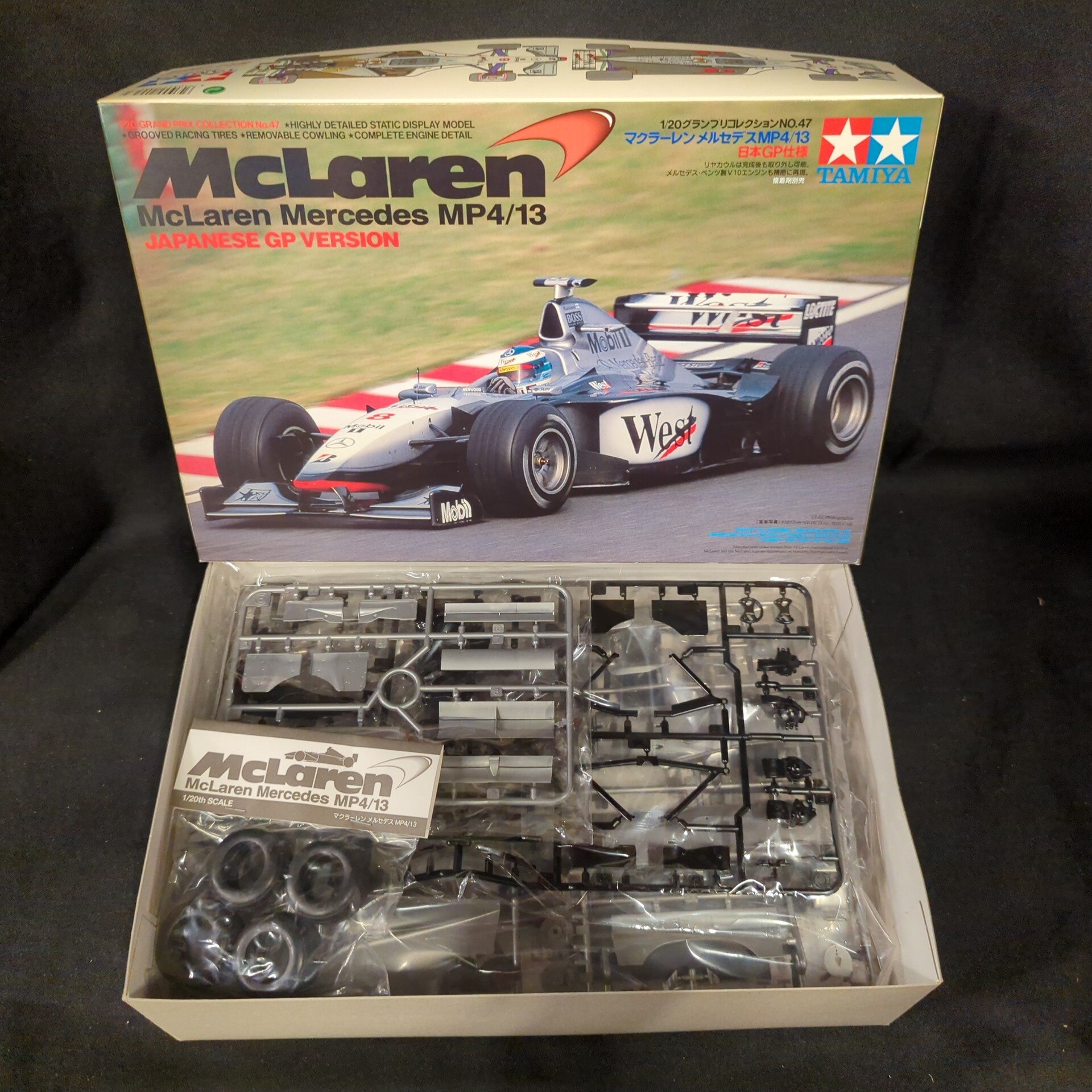 タミヤ 1/20グランプリコレクション マクラーレン メルセデス MP4/13 日本GP仕様 47 | まんだらけ Mandarake