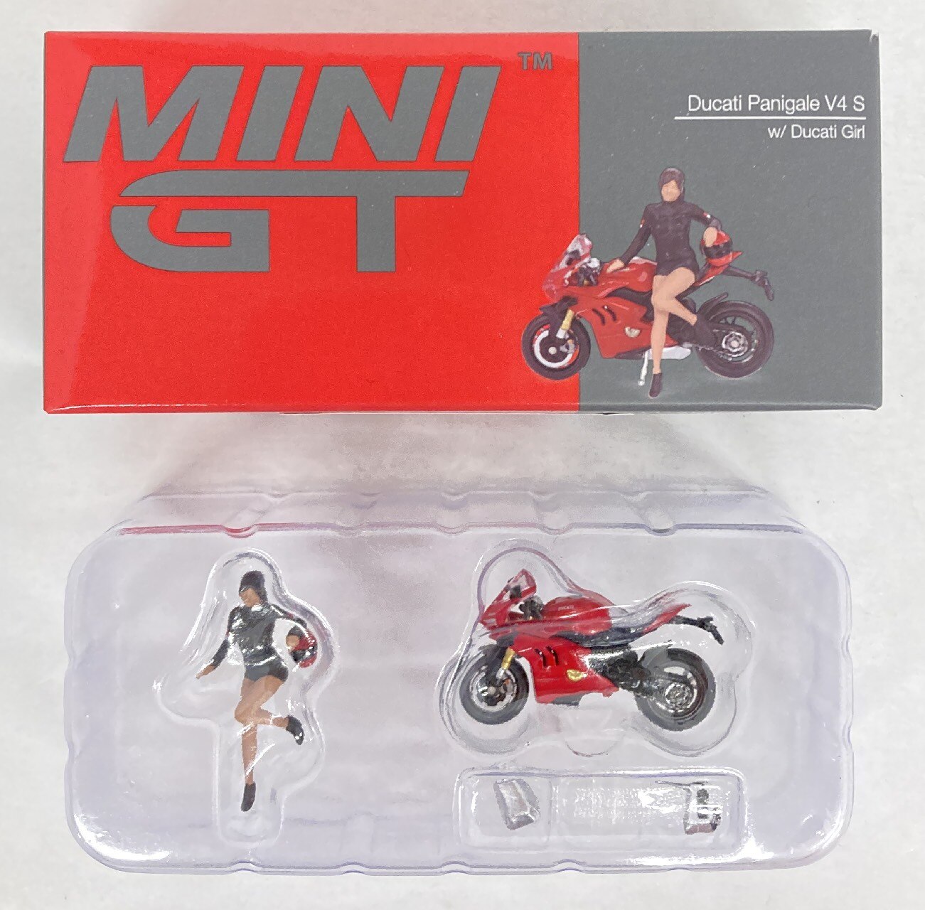 TSM 1/64 MINI GT ドゥカティ パニガーレ V4 S w/ドゥガティ ガール | まんだらけ Mandarake