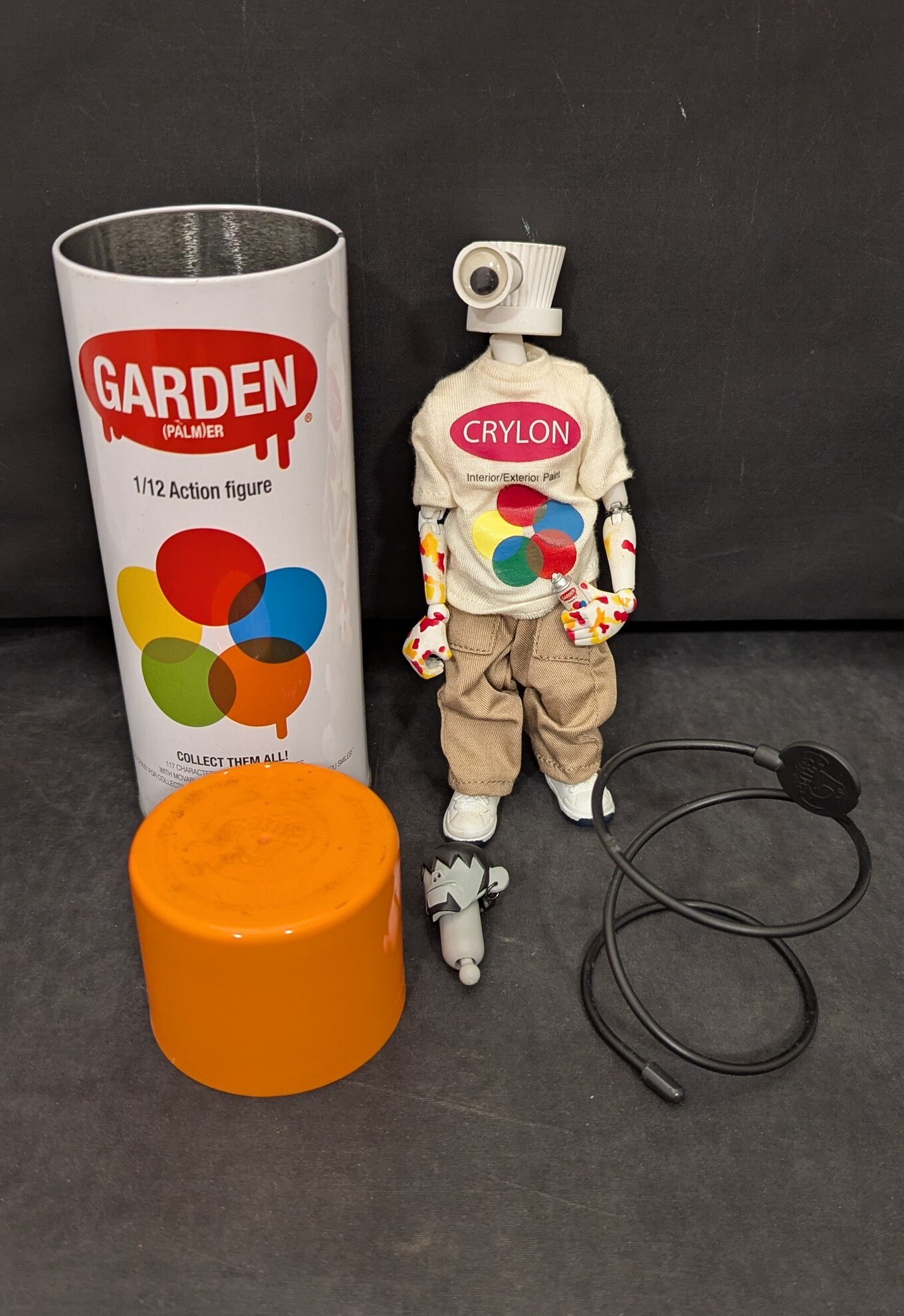 HOW2WORKS crazysmiles Michael Lau アーガイル スウェットGARDEN (PALM)ER GP1 1/12 Action Figure | まんだらけ ...