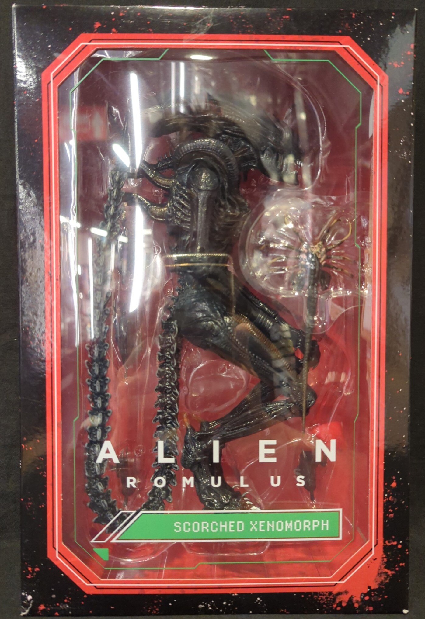 NECA ULTIMATE 7 INCH ACTION FIGURE ALIEN ROMULUS SCORCHED XENOMORPH ...