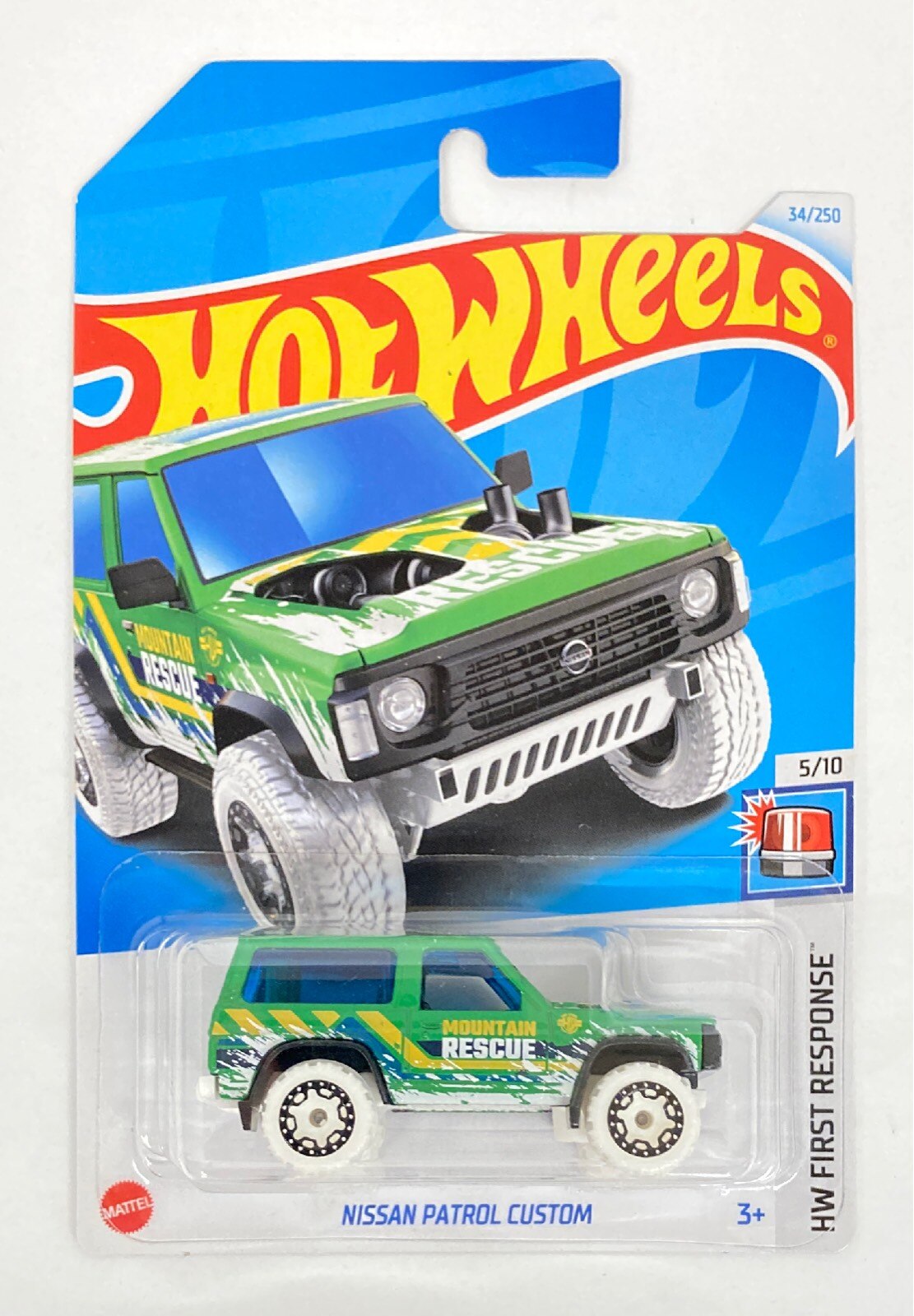 MATTEL HW FIRST RESPONSE 5/10 HOT WHEELS NISSAN PATROL CUSTOM 34/250 | まんだらけ Mandarake