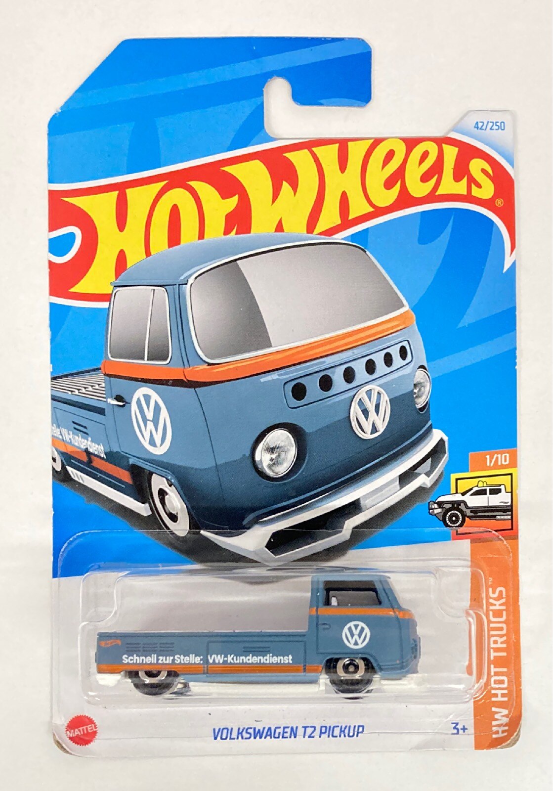 MATTEL HW HOT TRUCKS 1/10 HOTWHEELS VOLKSWAGEN T2 PICKUP 42/250 | まんだらけ Mandarake