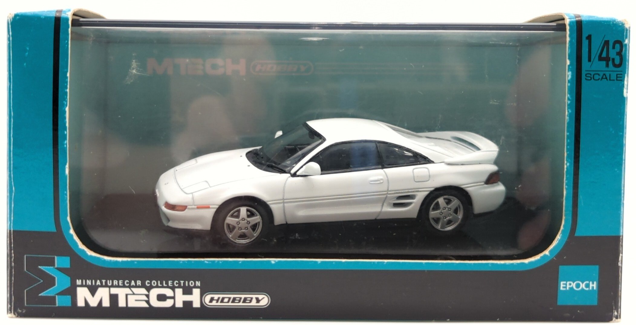 エポック社 1/43 M-TECH トヨタ MR2 (SW20)(ホワイト) H-08-A | まんだらけ Mandarake