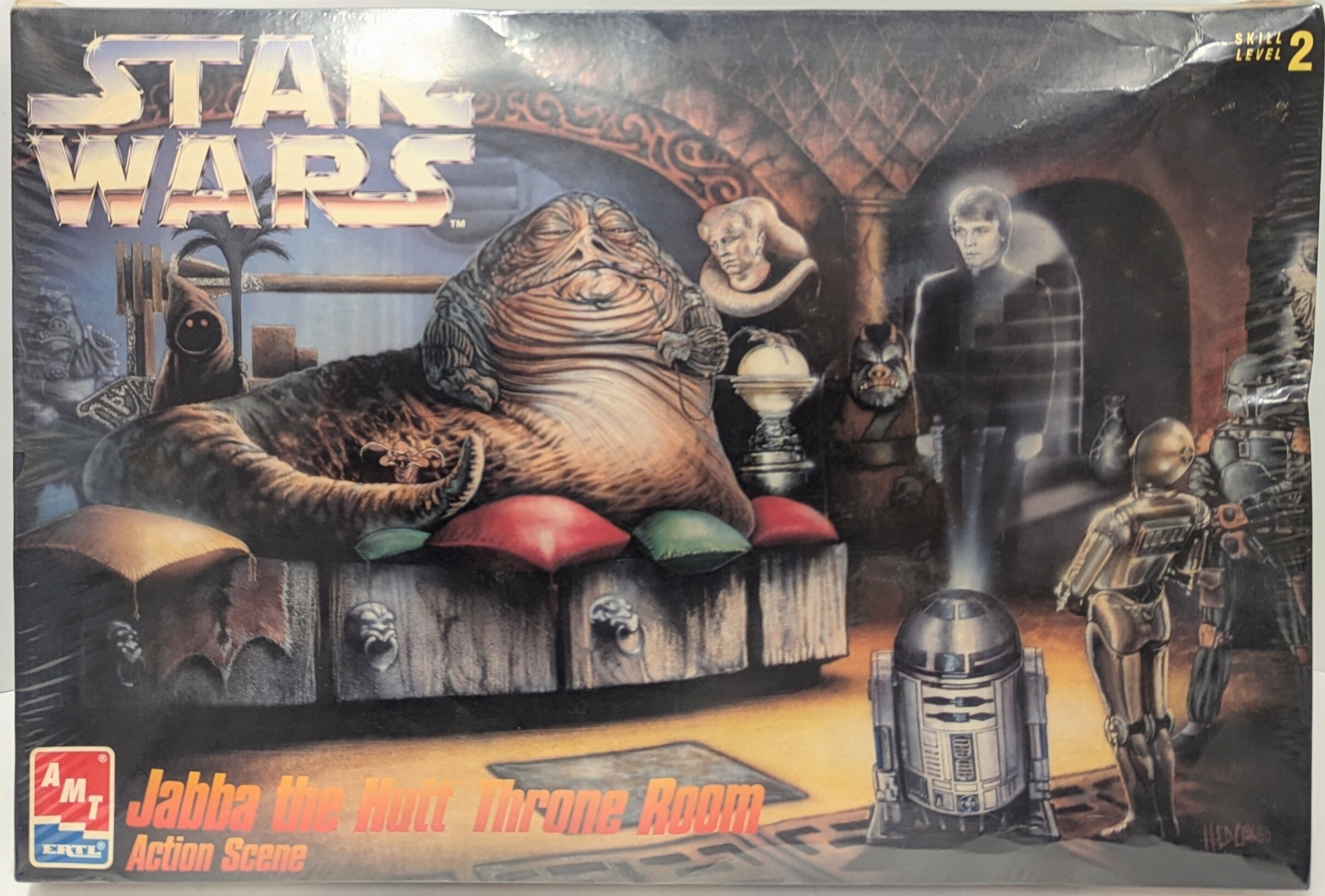 AMT / ERTL ACTION SCENE JABBA THE HUTT THRONE ROOM 8263 | まんだらけ Mandarake