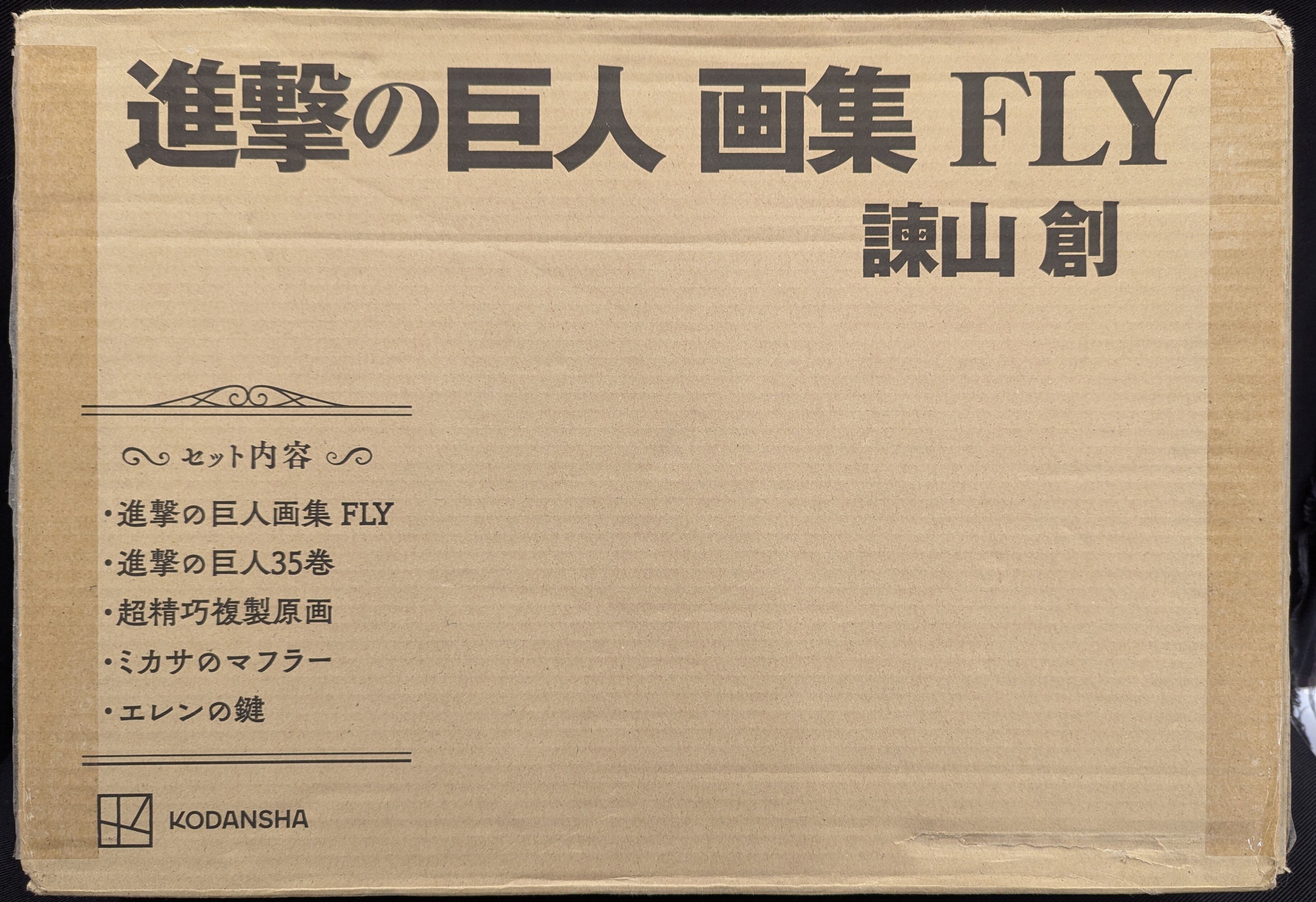 講談社 諌山創 進撃の巨人 画集FLY | まんだらけ Mandarake