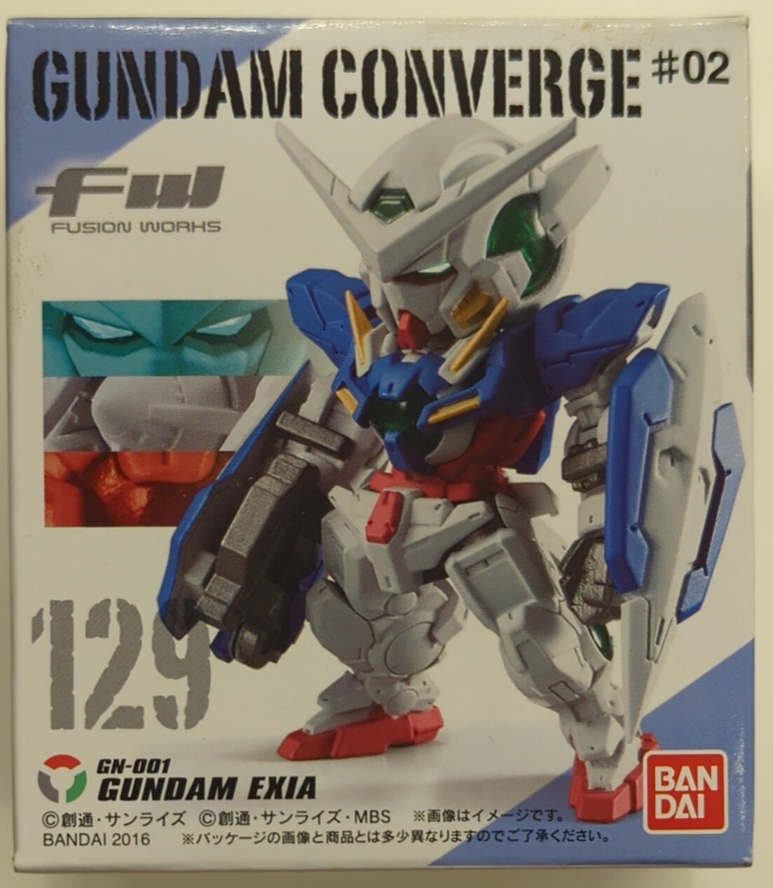 BANDAI FW GUNDAM CONVERGE #02 ガンダムエクシア 129 | まんだらけ Mandarake